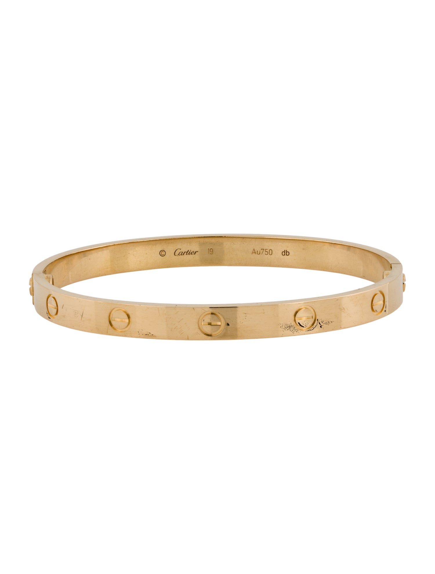 Cartier Small LOVE Bracelet - 18K White Gold Bangle, Bracelets ...
