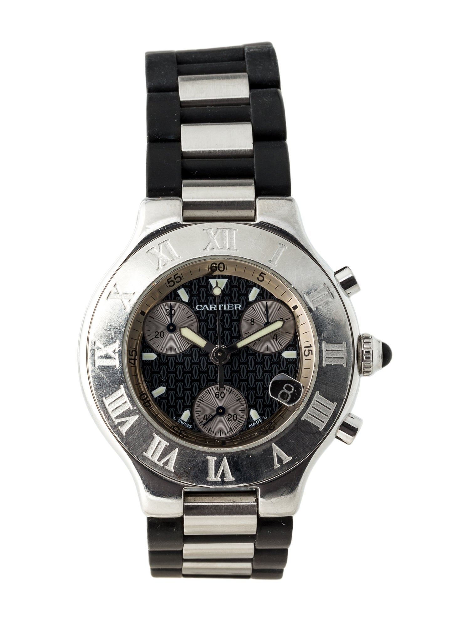 Cartier 21 Chronoscaph Watch - W10125U2 | The RealReal