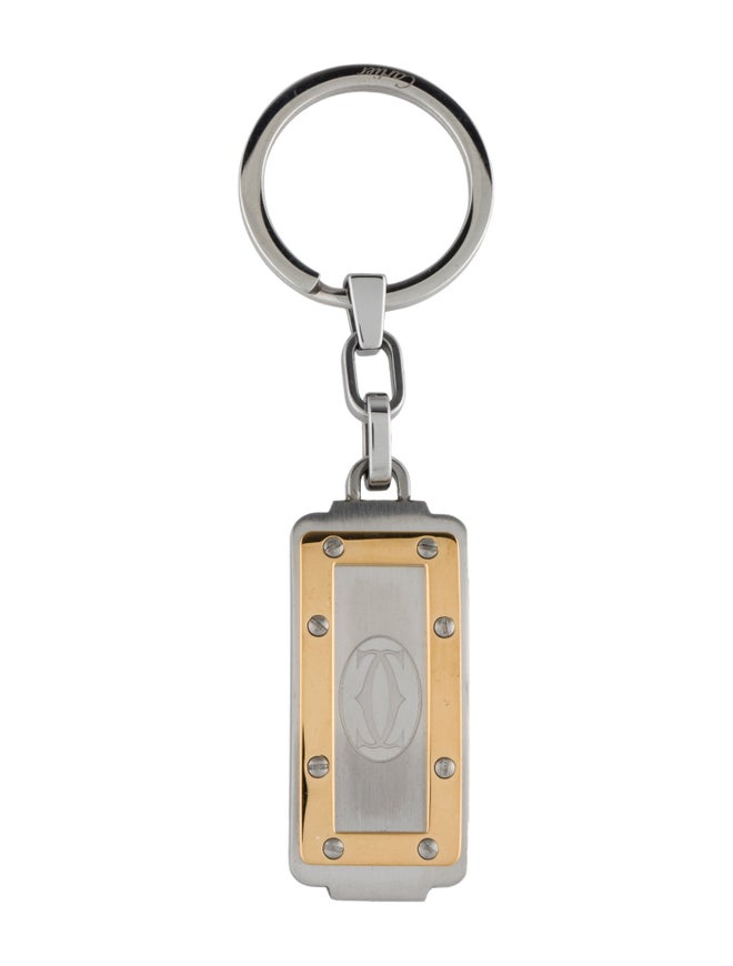 Louis Vuitton Monogram Tortoise Shell Keychain - Gold Keychains ...