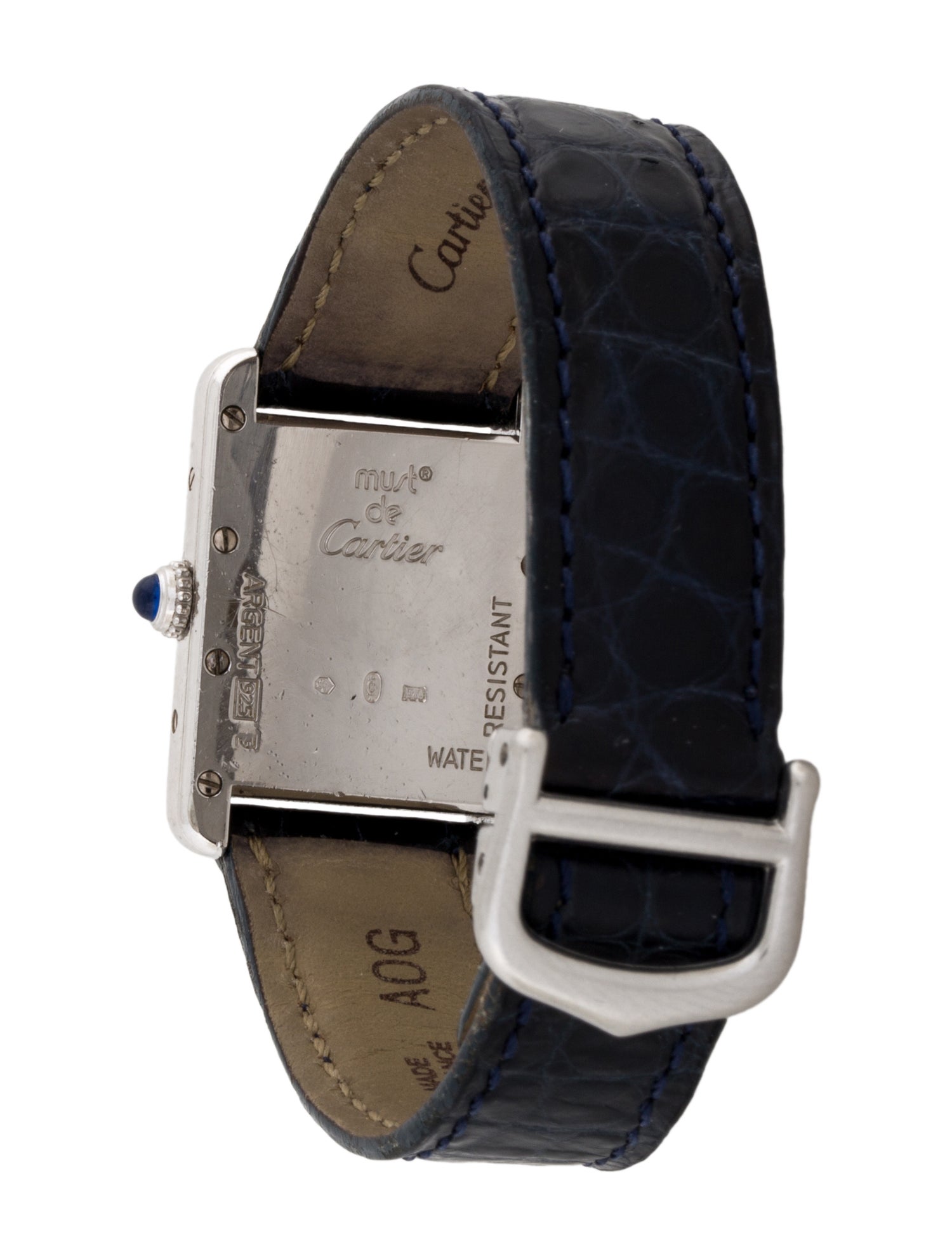Cartier Must de Cartier Tank Watch - W1014054 | The RealReal
