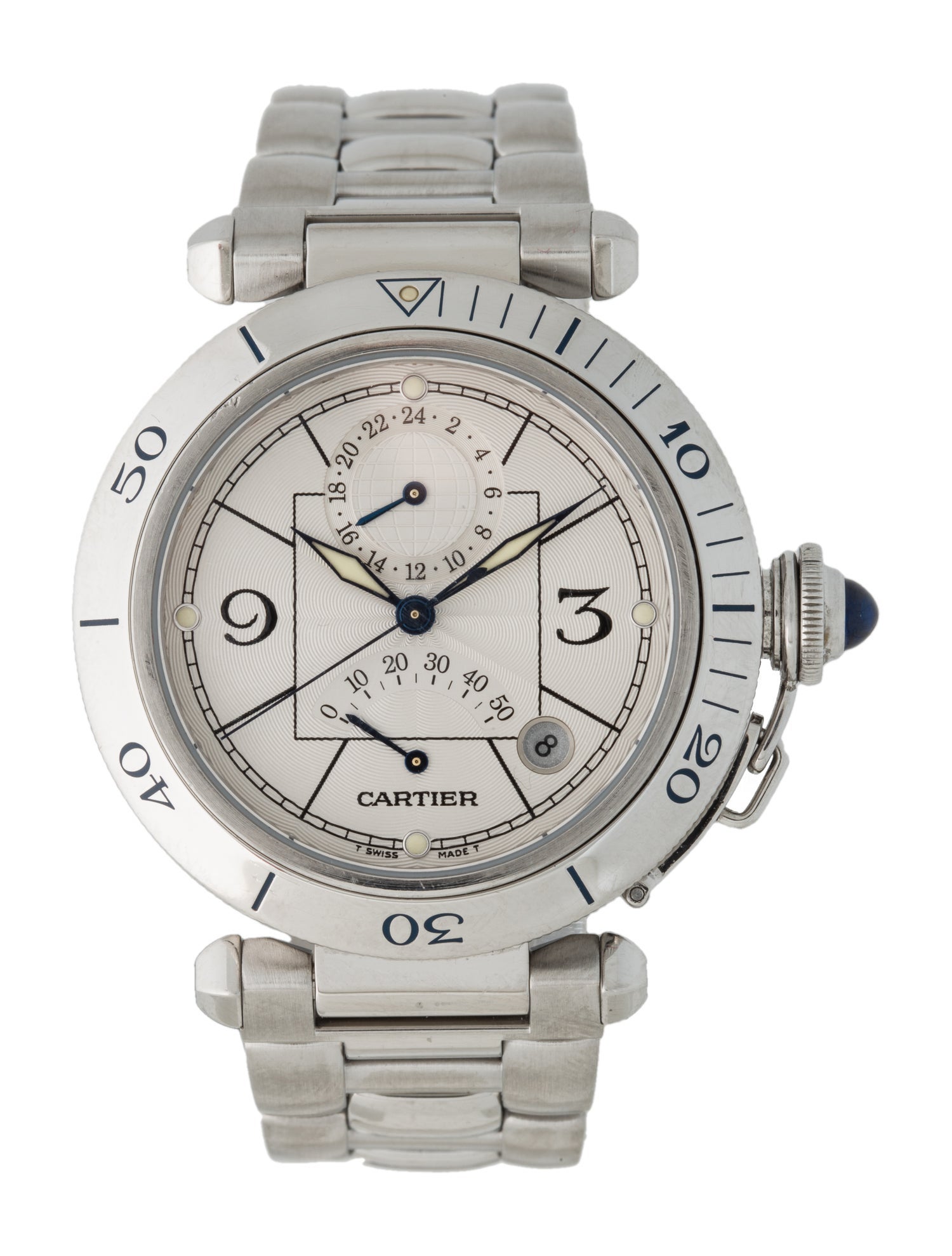 Cartier Pasha C de Cartier Watch - W31029M7 | The RealReal