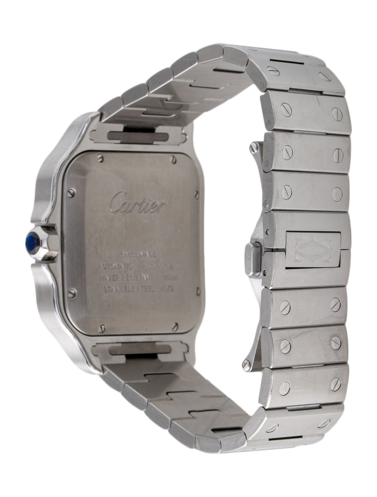 Cartier Santos 100 Watch - W20122U2 | The RealReal