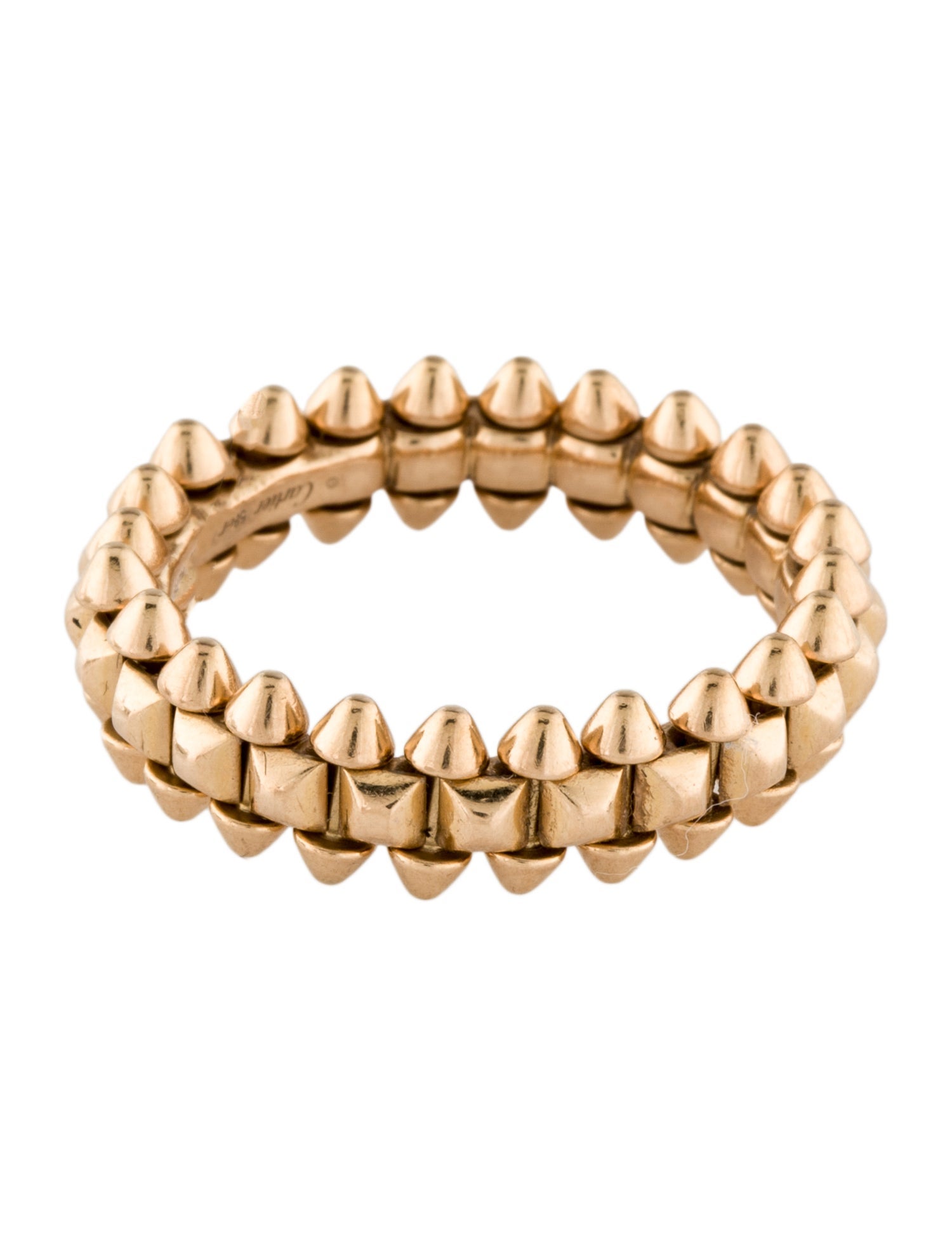 Cartier Clash de Cartier Ring, Small Model - 18K Rose Gold Band, Rings ...