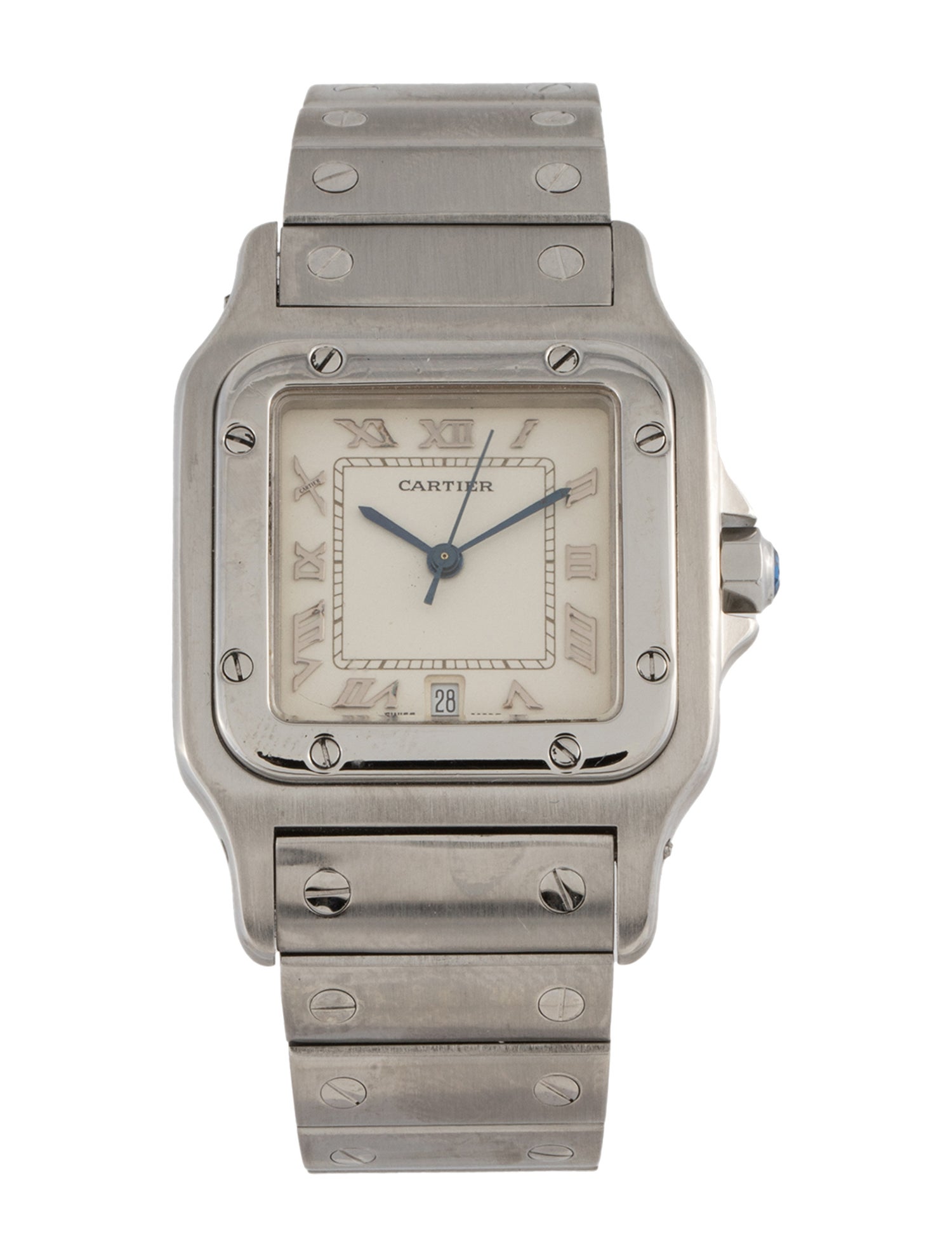 Cartier Santos de Cartier Galbée Watch - W20056D6 | The RealReal
