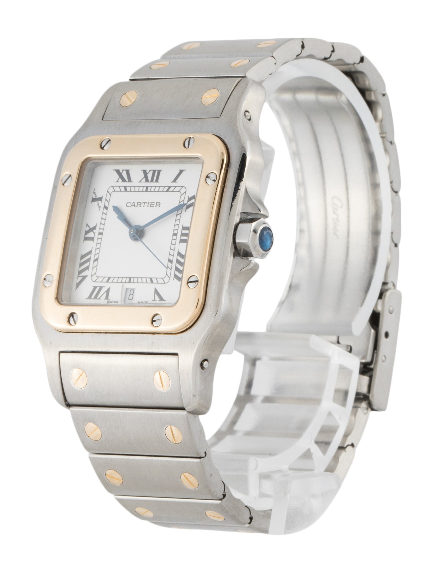 Cartier Santos de Cartier Galbée Watch - W20012C4 | The RealReal