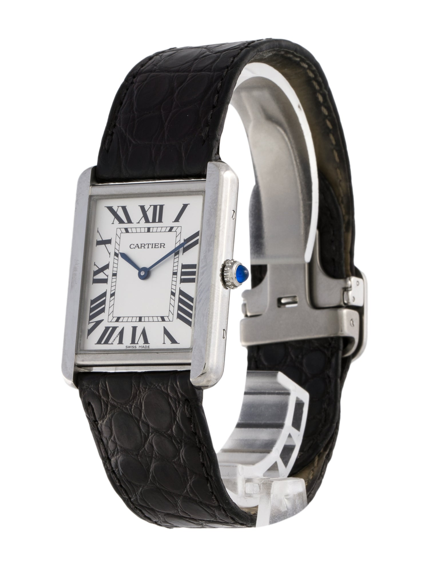 Cartier Must de Cartier Tank Watch - 366001 | The RealReal