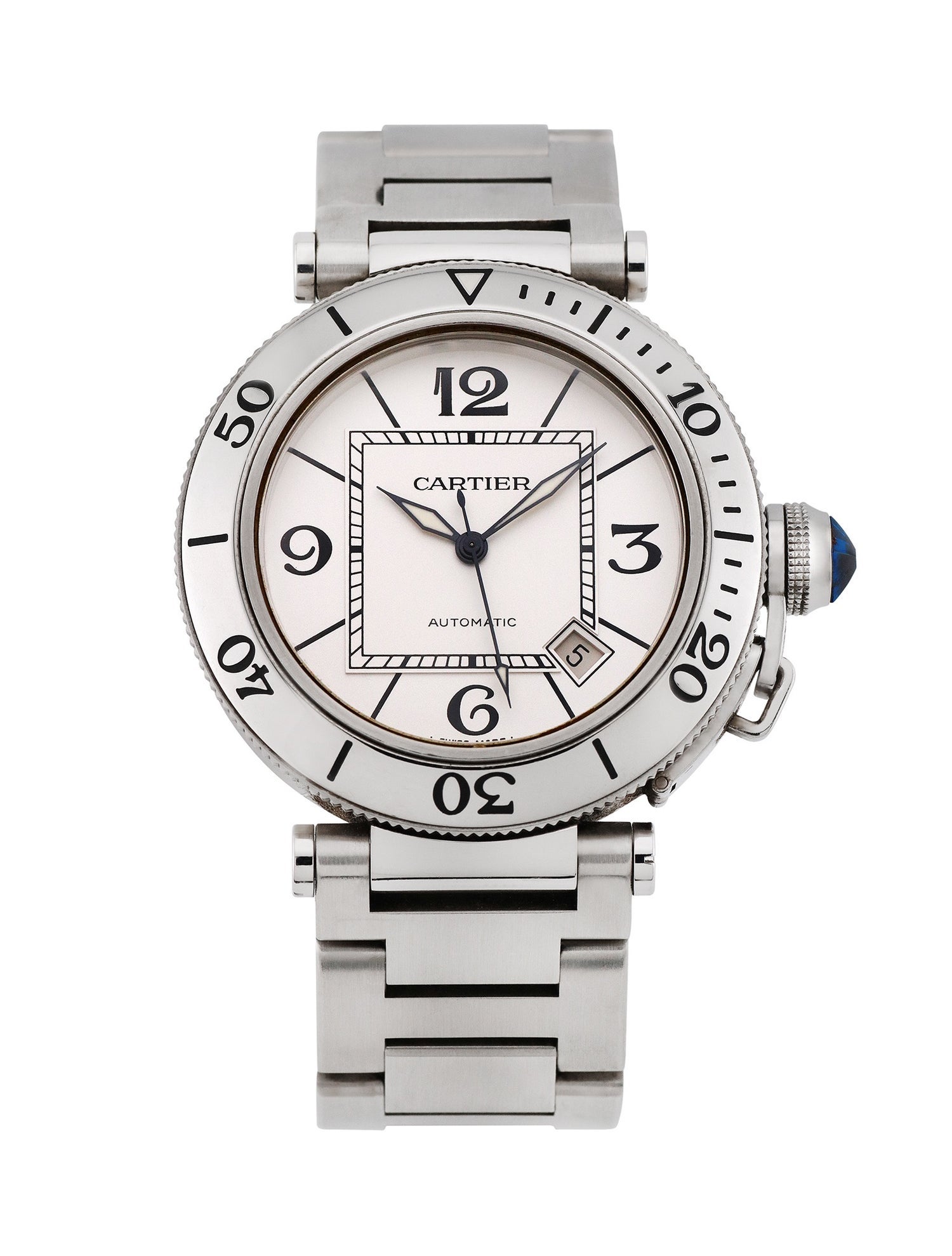 Cartier Pasha De Cartier Seatimer Watch - 2790 | The RealReal