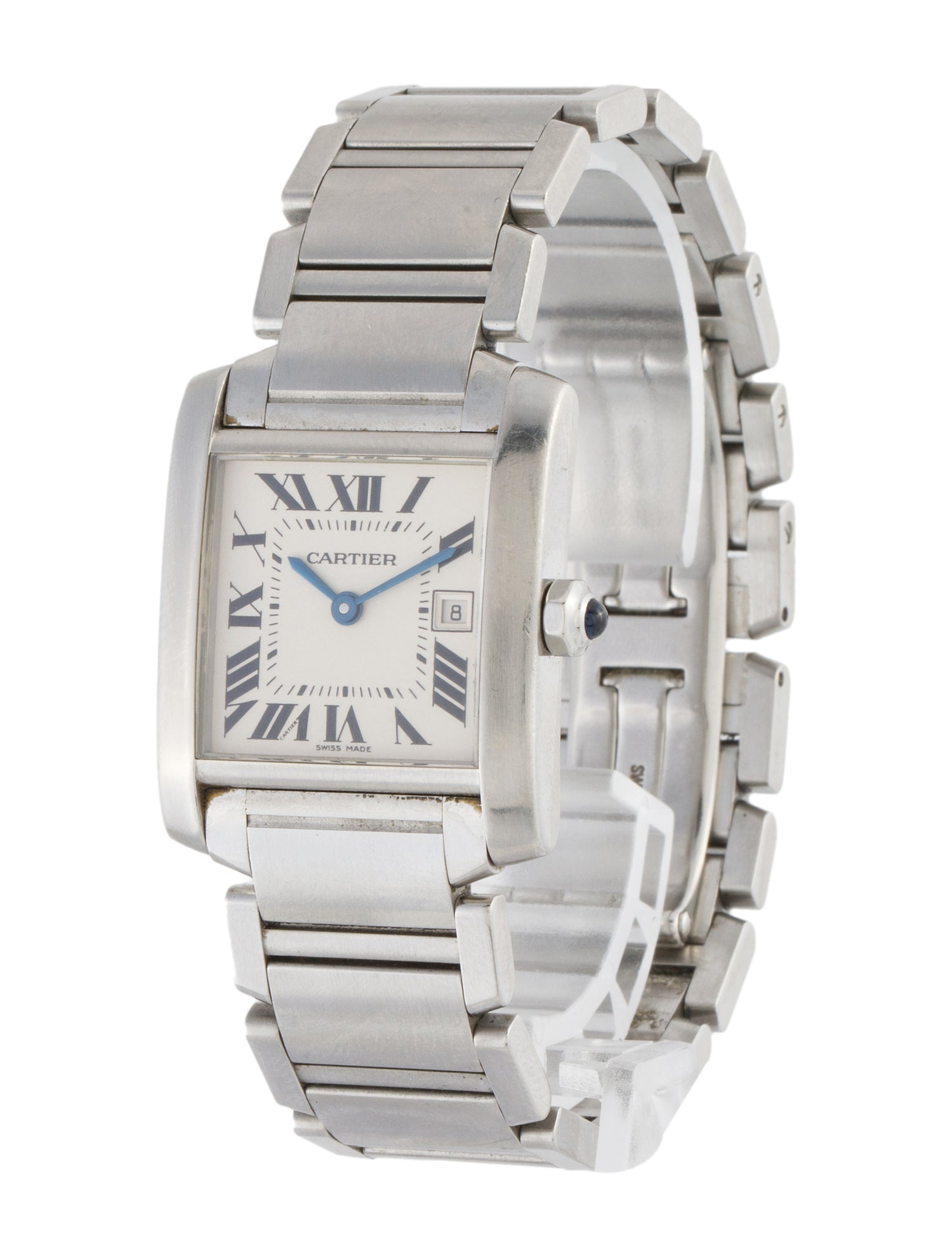 Cartier Tank Française Watch - W51008Q3 | The RealReal