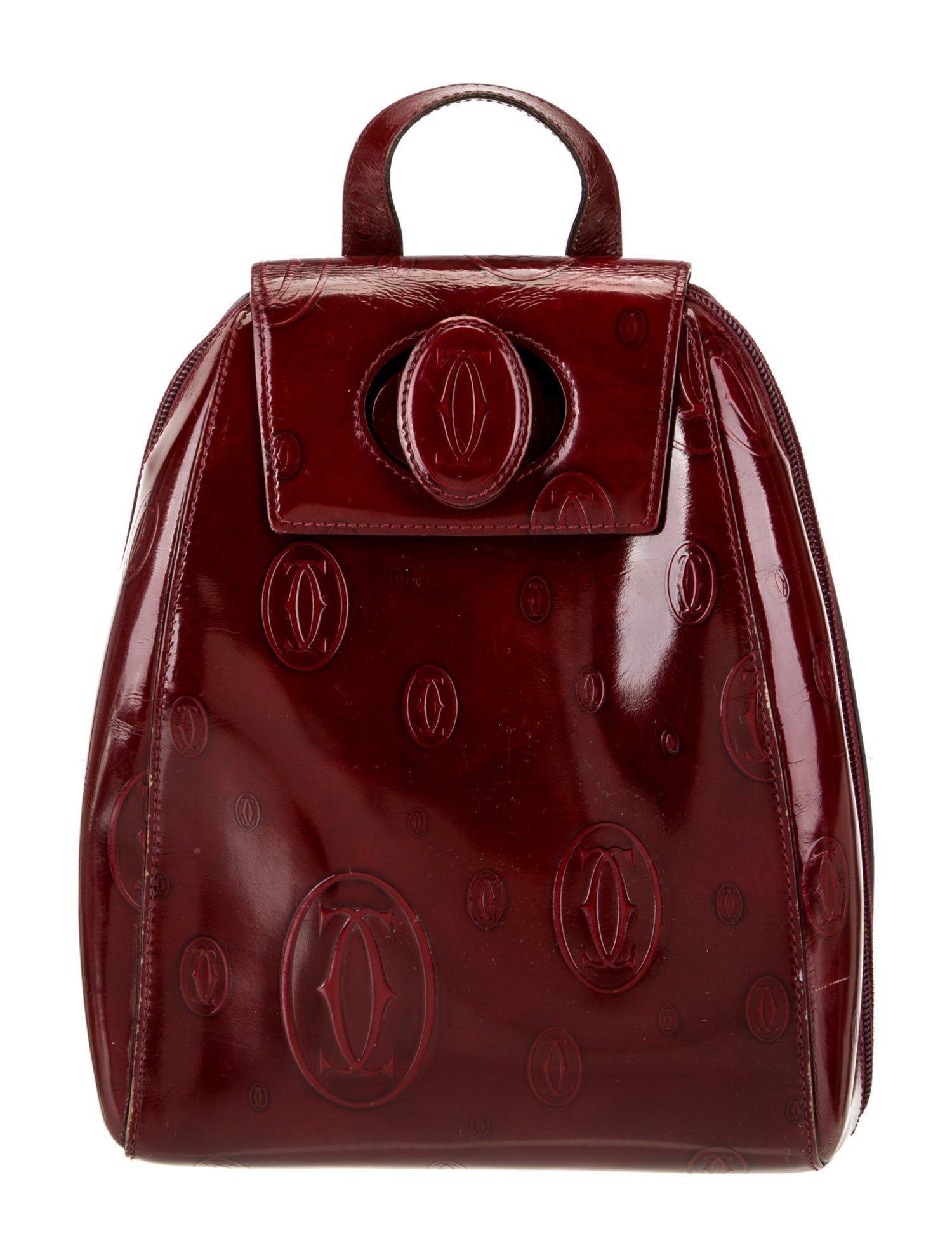 Cartier Backpack - Red Backpacks, Handbags - CRT129757 | The RealReal