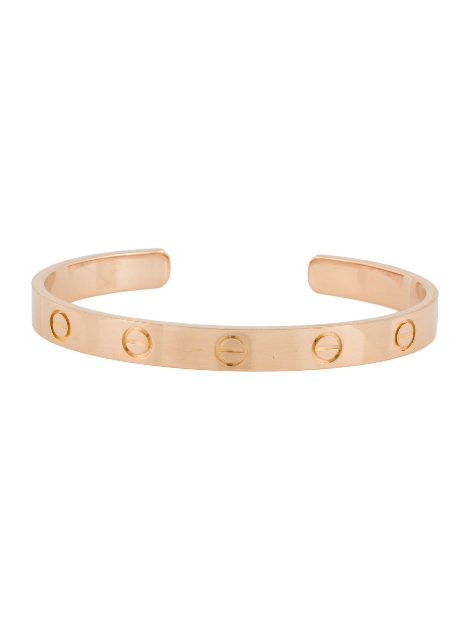 Cartier LOVE Bracelet - 18K Yellow Gold Cuff, Bracelets - CRT113129 ...