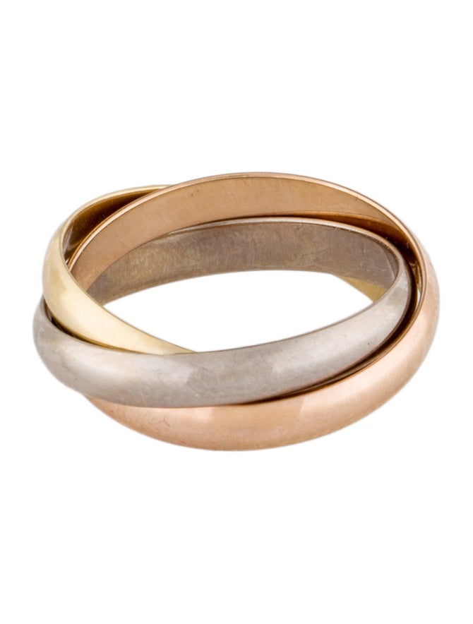 Cartier Trinity Ring, Small Model - 18K Yellow Gold Rolling Ring, Rings ...