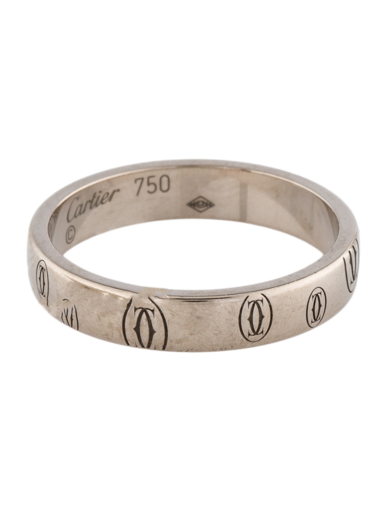 Chrome Hearts 22K Cemetery Band Ring - 22K Yellow Gold Band, Rings ...