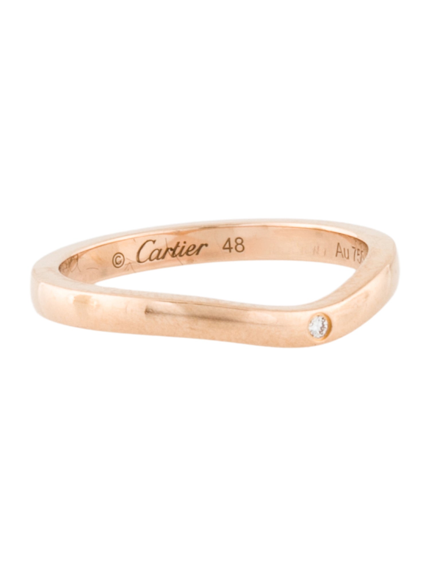 Cartier Vintage Classic Trinity Ring - 18K Yellow Gold Rolling Ring ...