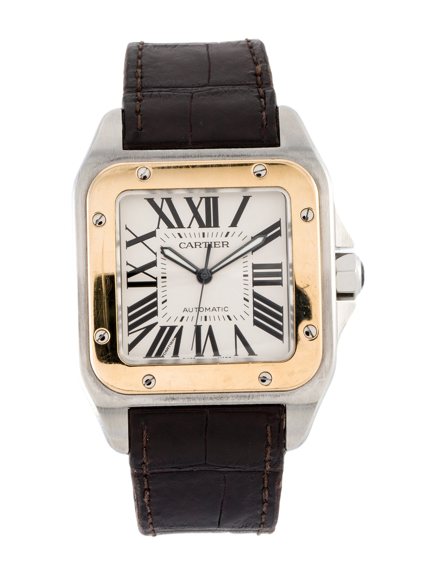 Cartier Santos 100 Watch - W20072X7 | The RealReal