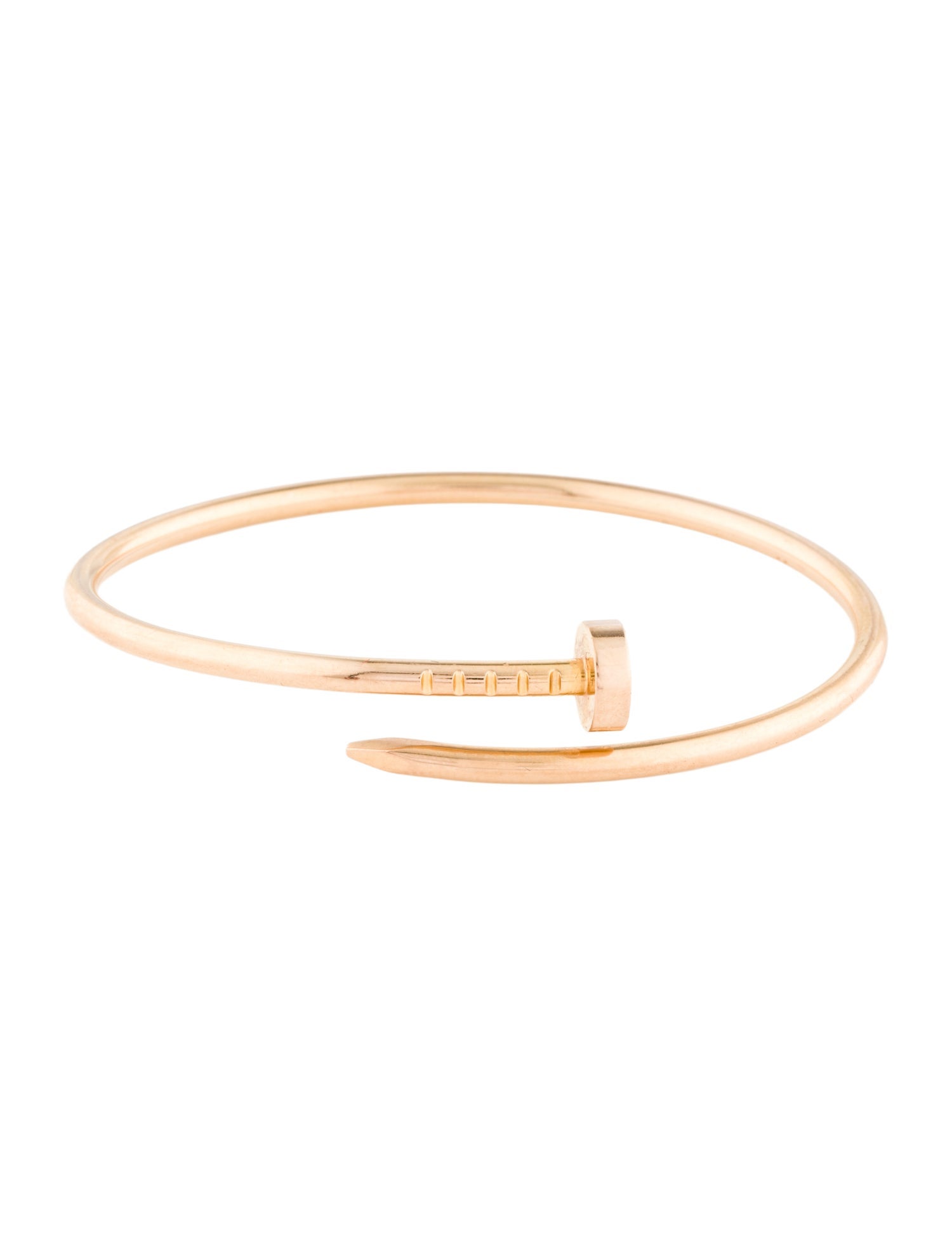 Cartier Juste un Clou Bracelet - 18K Yellow Gold Bangle, Bracelets ...