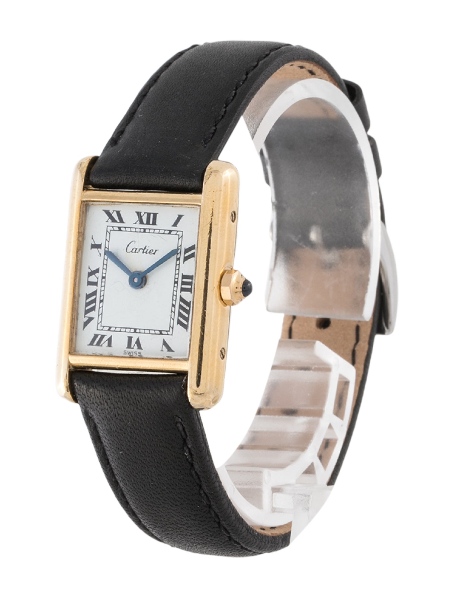 Cartier Must de Cartier Tank Watch - 25705 | The RealReal