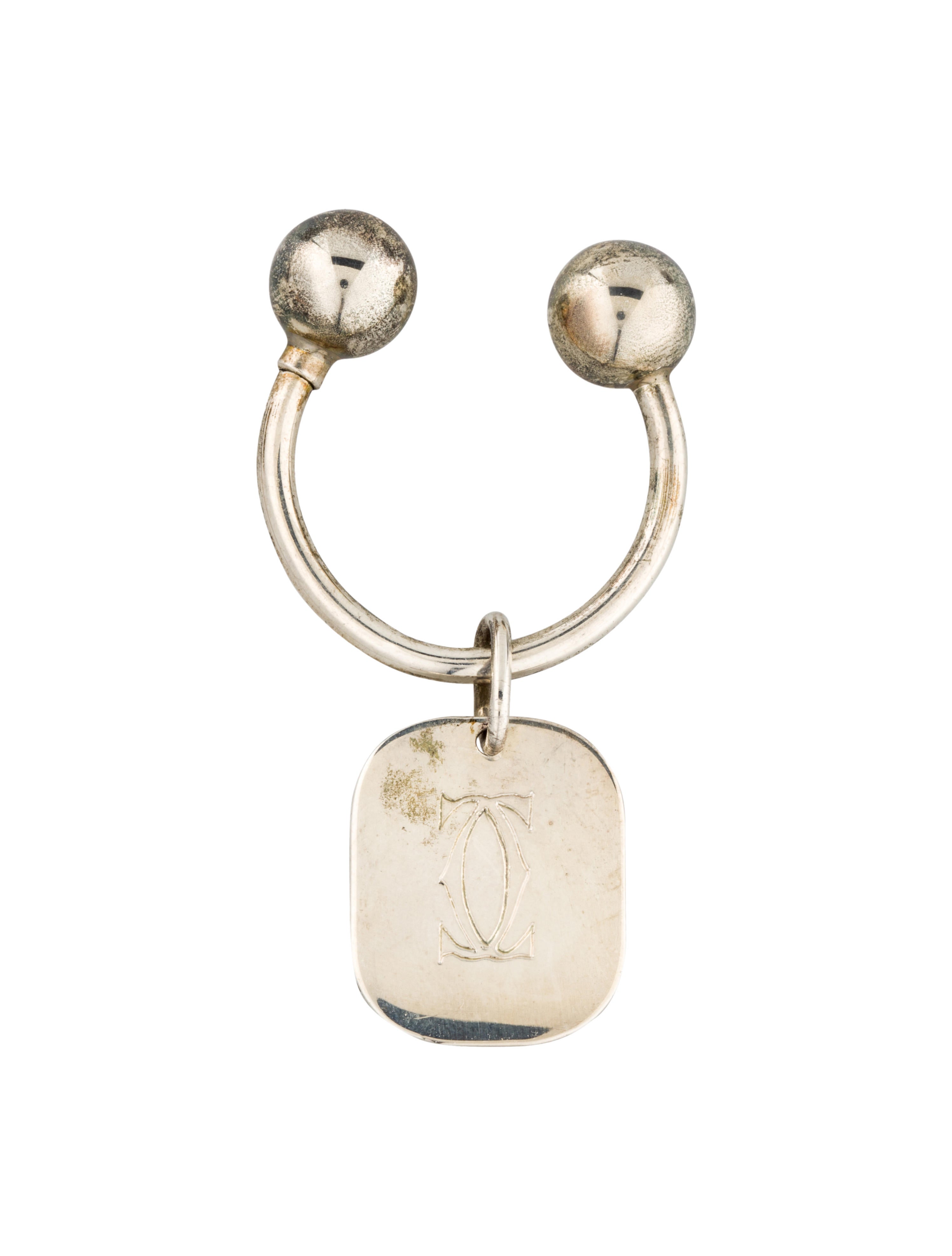 Cartier Sterling Silver Key Ring - Accessories - CRT25919 | The RealReal