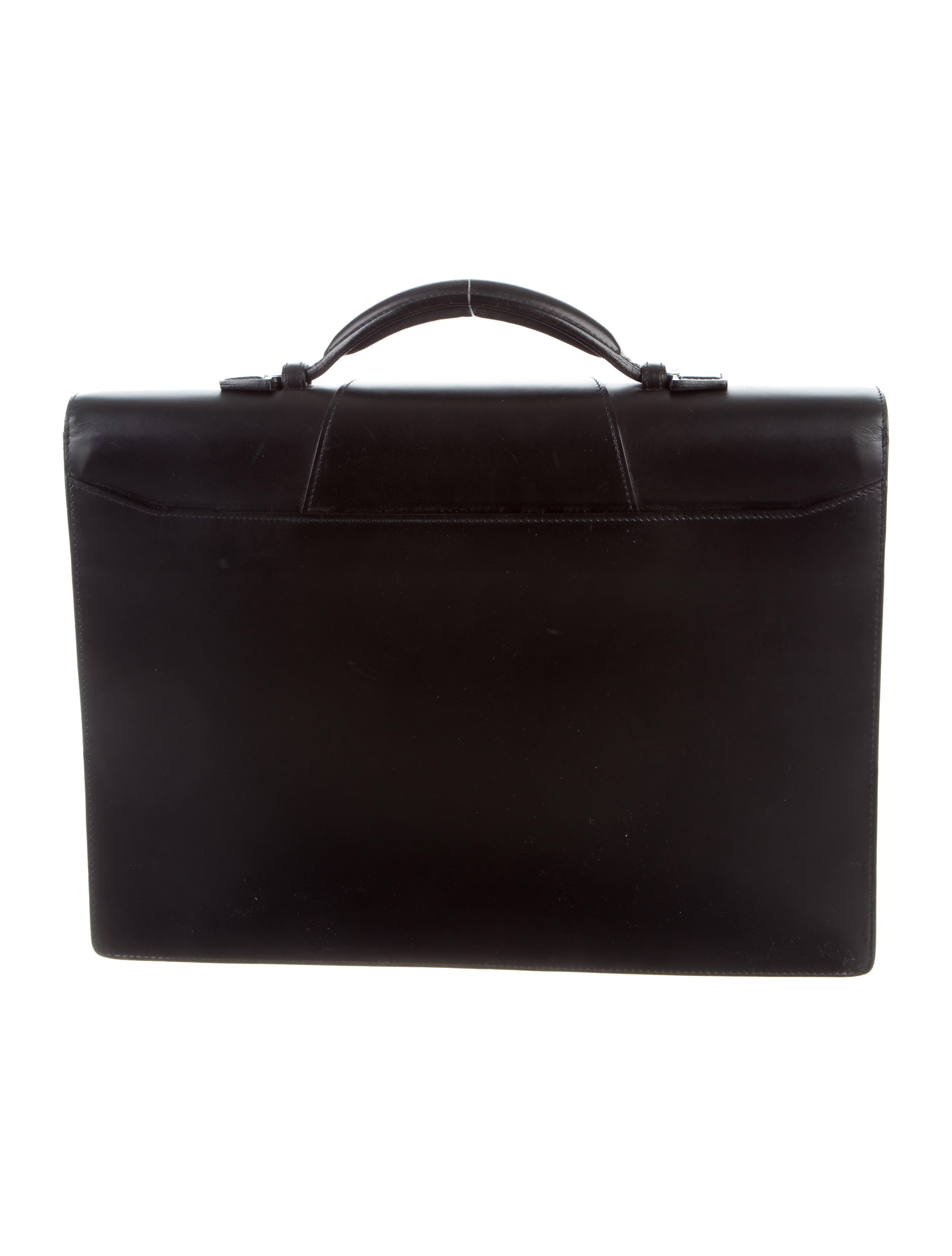 Cartier Leather Logo Briefcase - Bags - CRT30768 | The RealReal