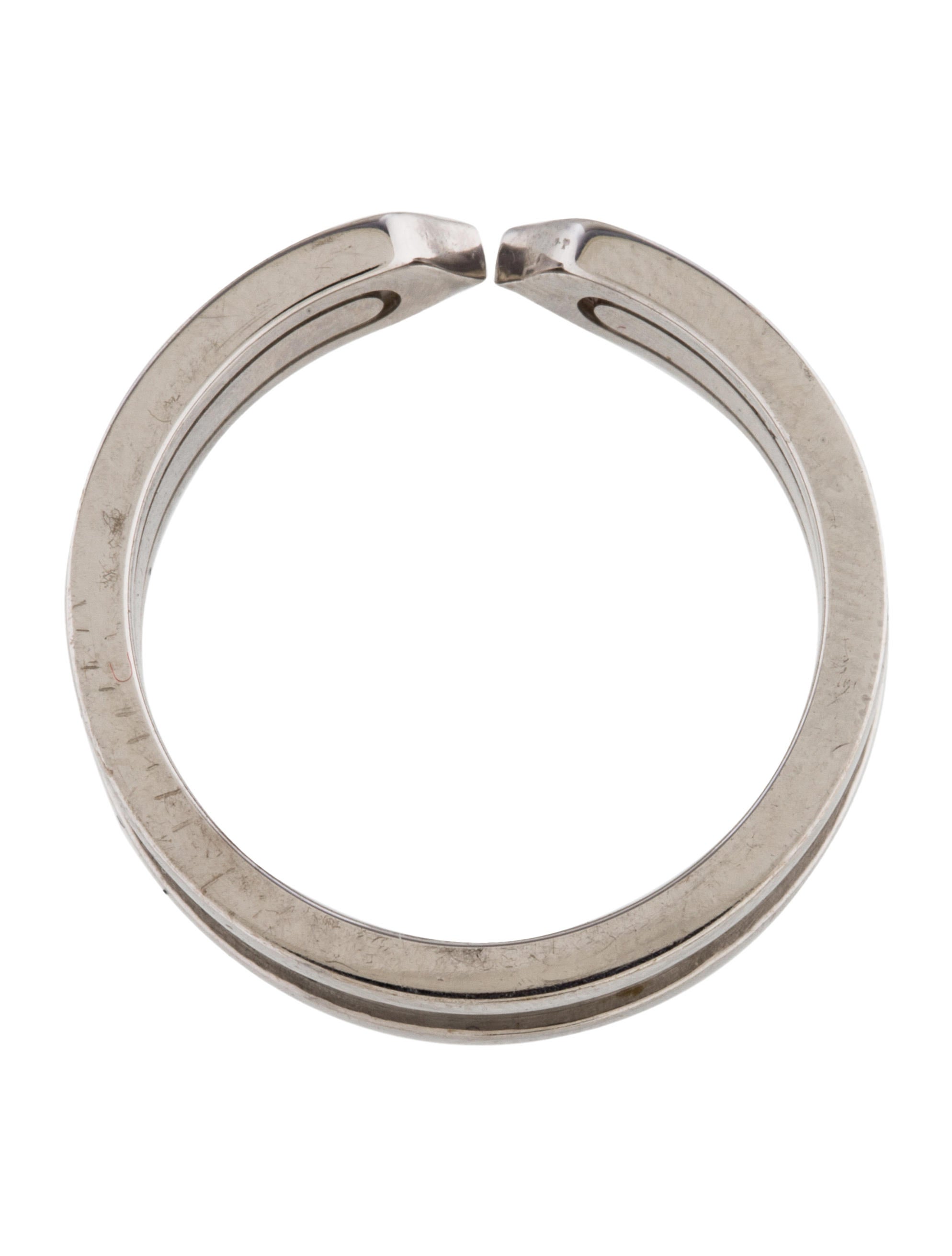 Cartier C de Cartier Logo Ring - Rings - CRT31482 | The RealReal