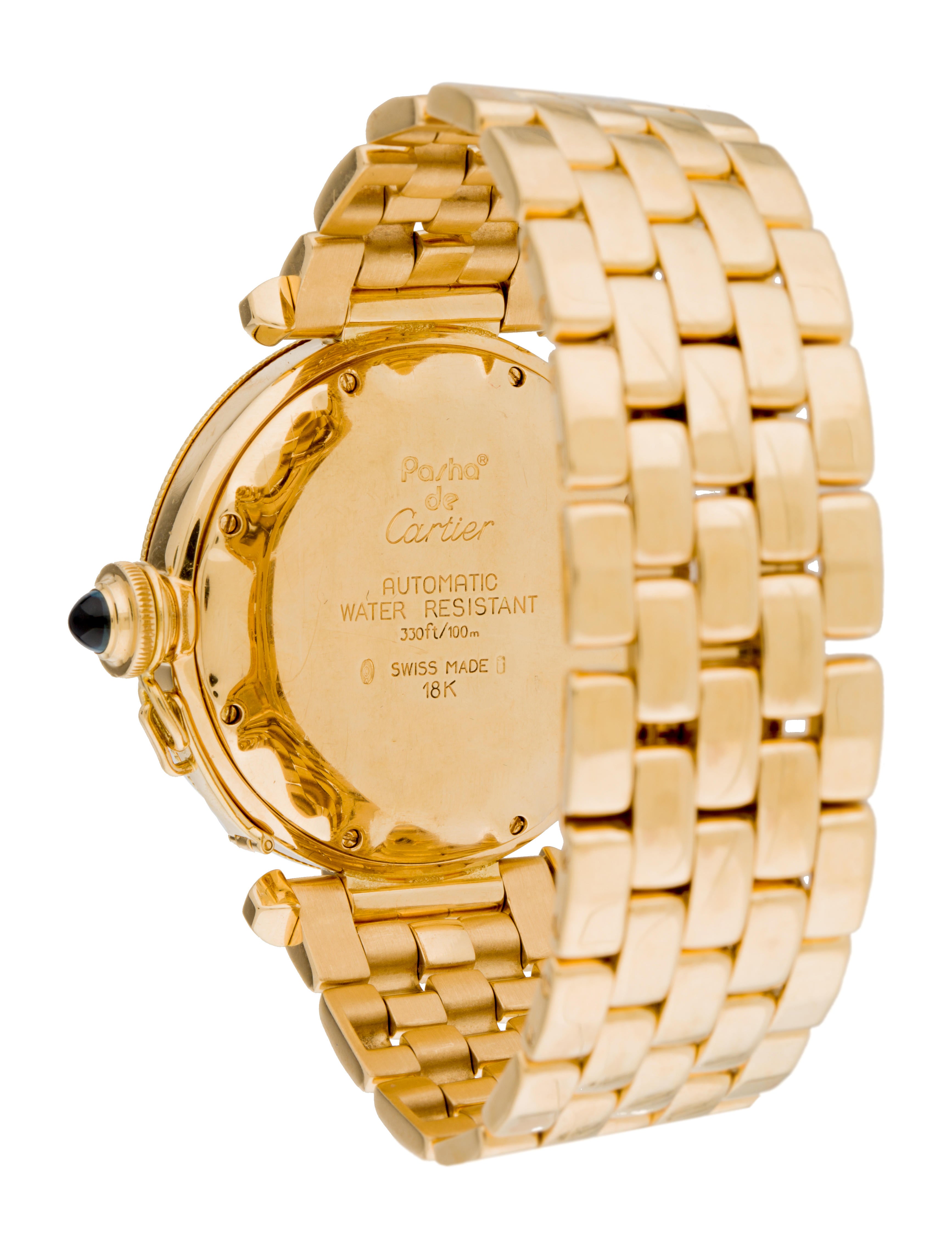 Cartier Pasha Grid Watch - 1986 0107 | The RealReal