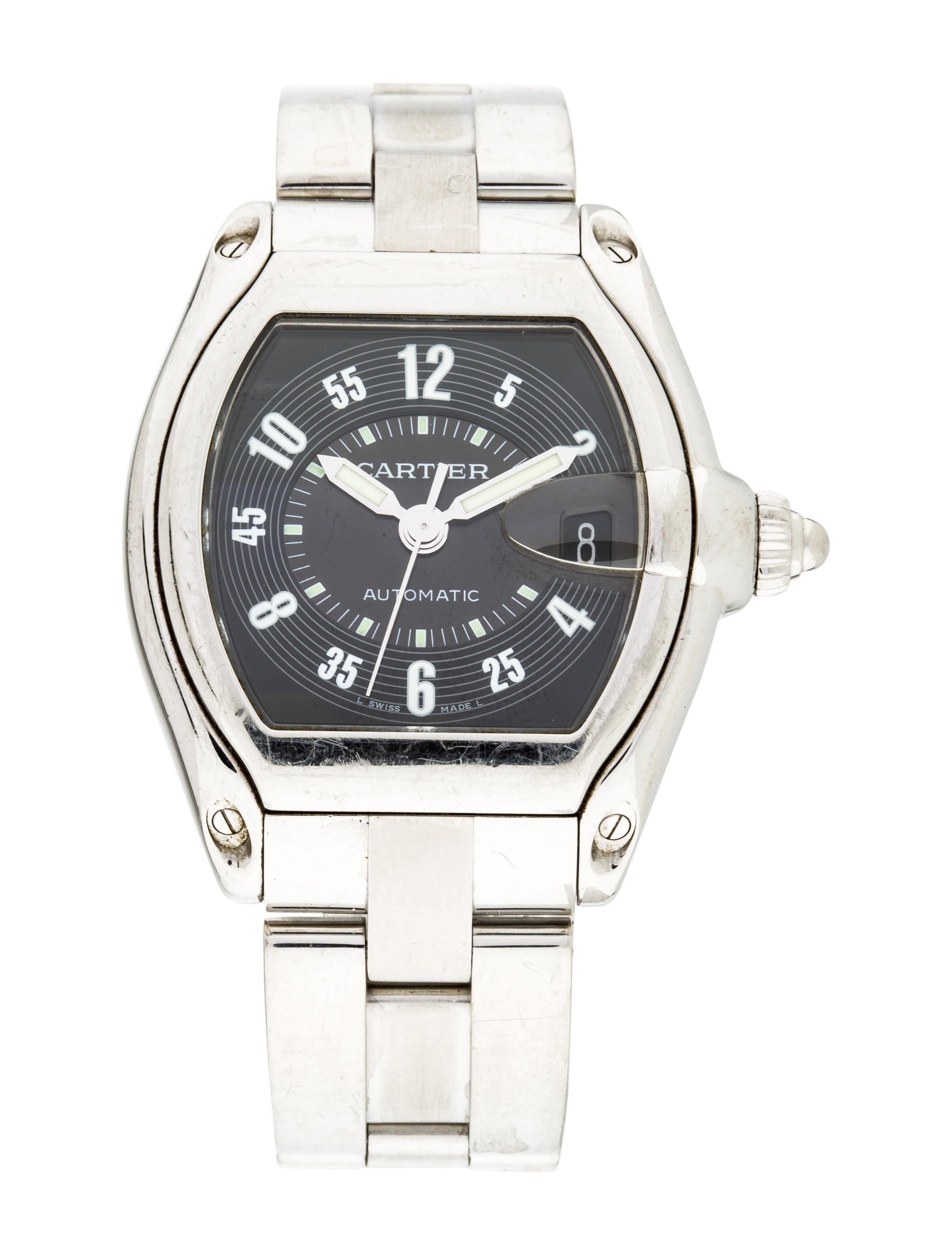 Cartier Roadster Watch - Bracelet - CRT40677 | The RealReal