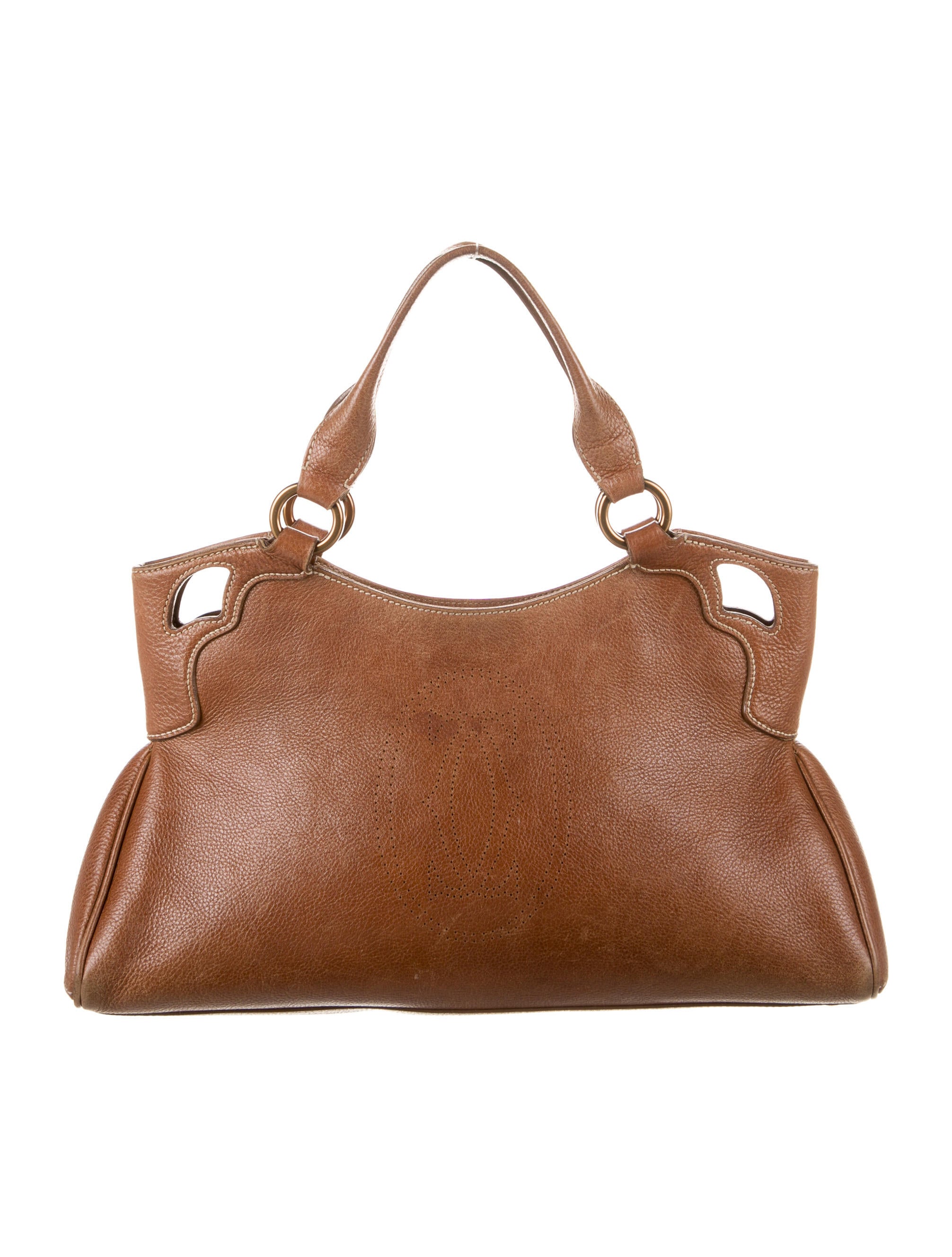 Cartier Karung-Trimmed Marcello de Cartier Bag - Black Totes, Handbags ...