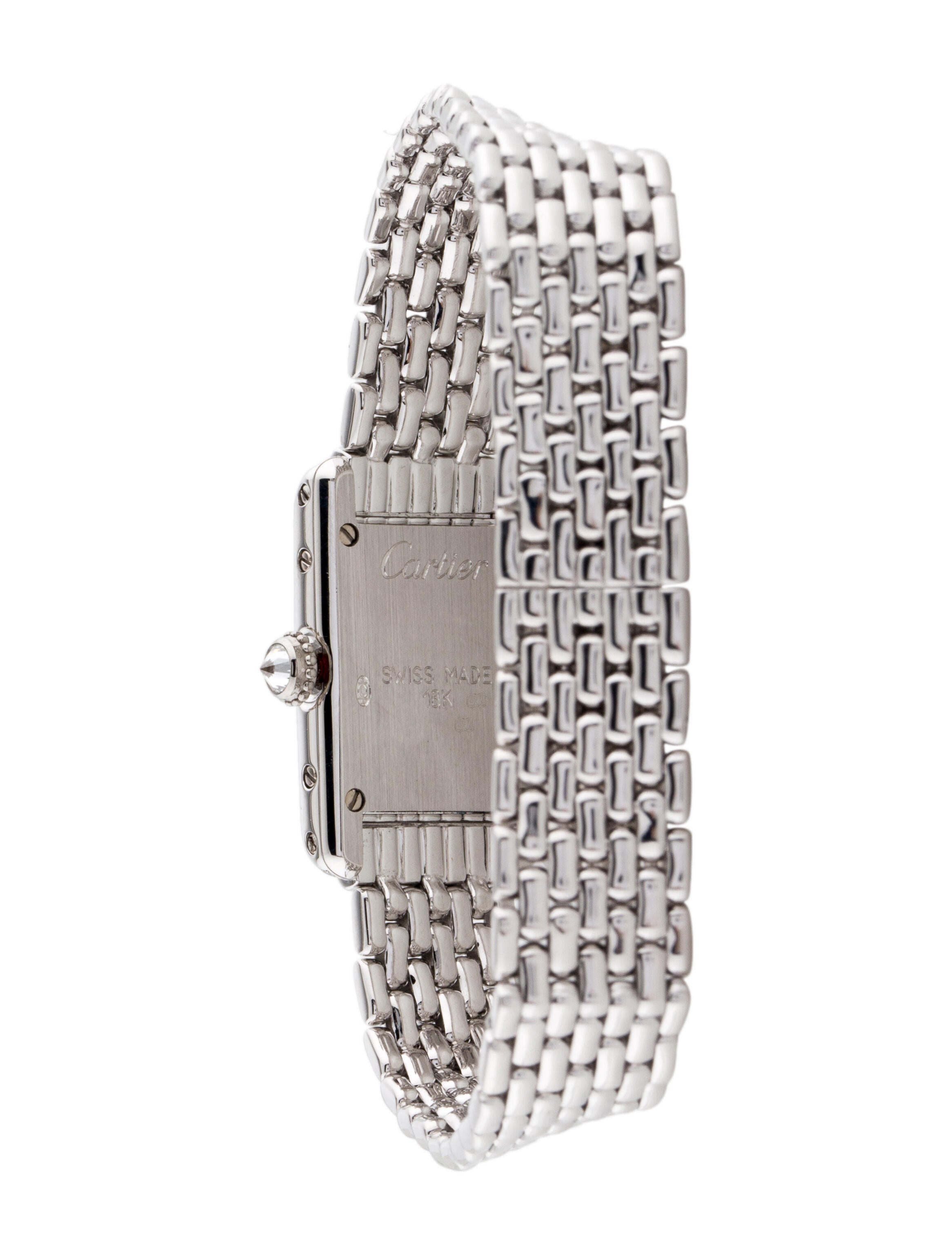 Cartier Mini Tank Watch - WB2032U3 | The RealReal