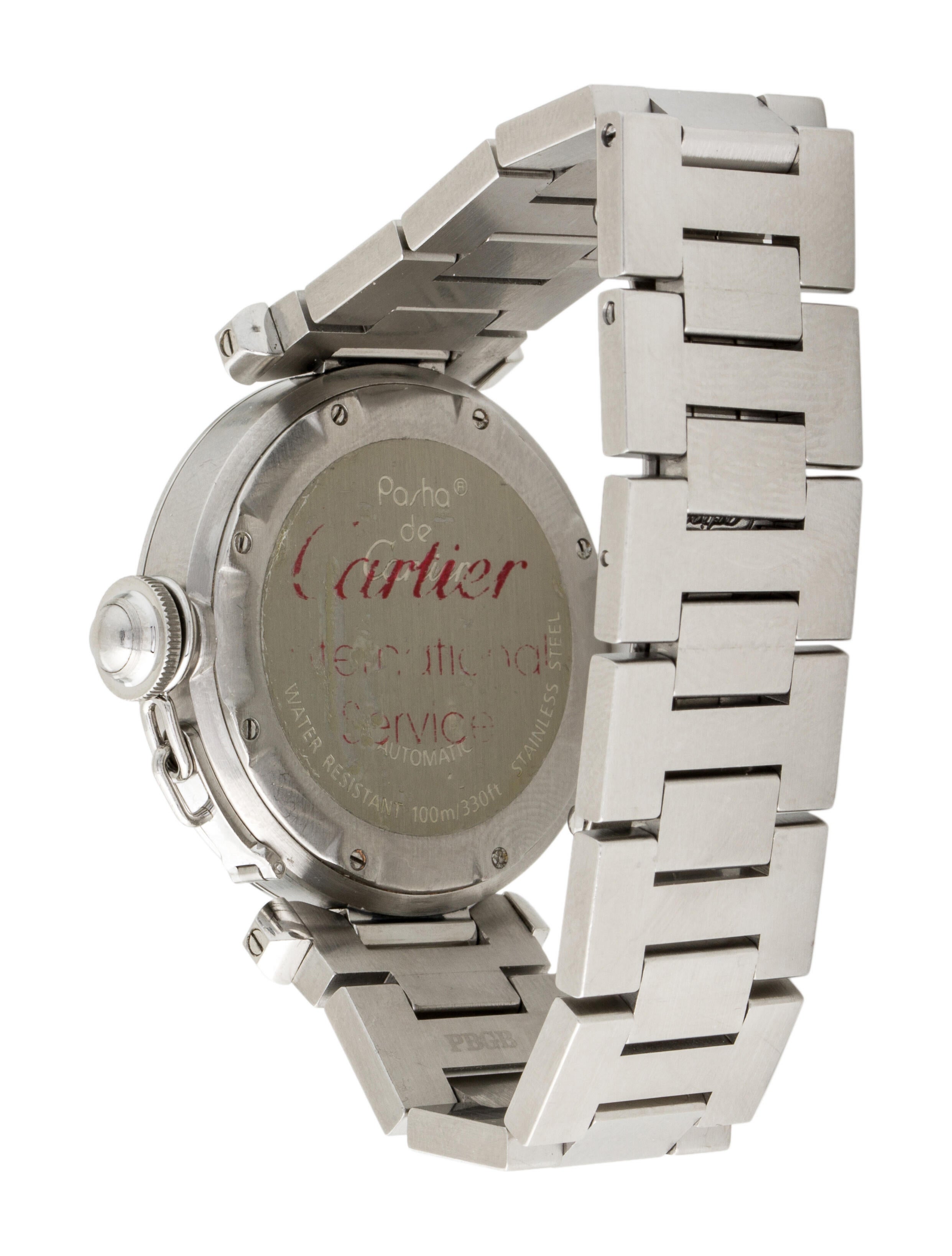 Cartier Pasha C de Cartier Watch - W31055M7 | The RealReal