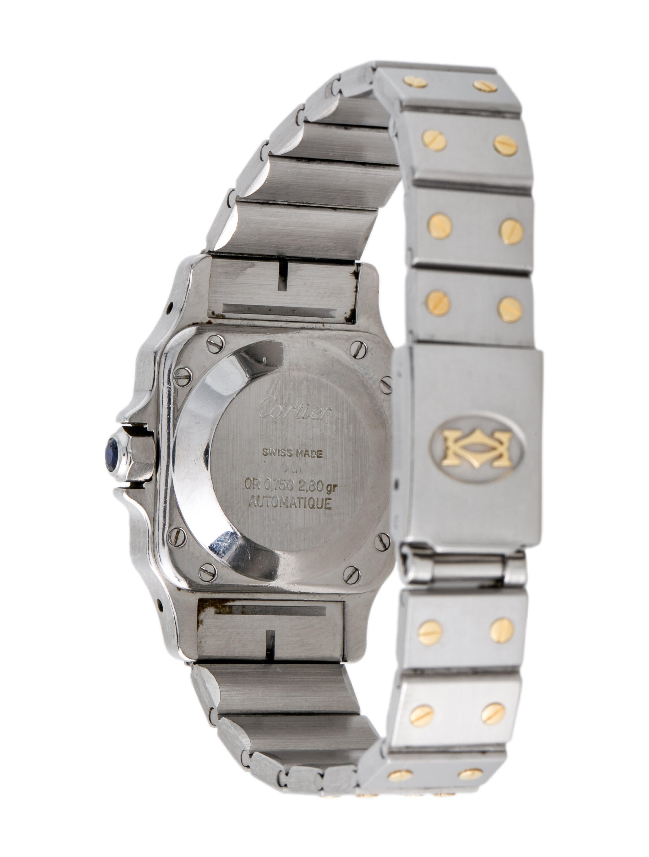 Cartier Santos de Cartier Galbée Chronoreflex Watch - W20042C4 | The ...