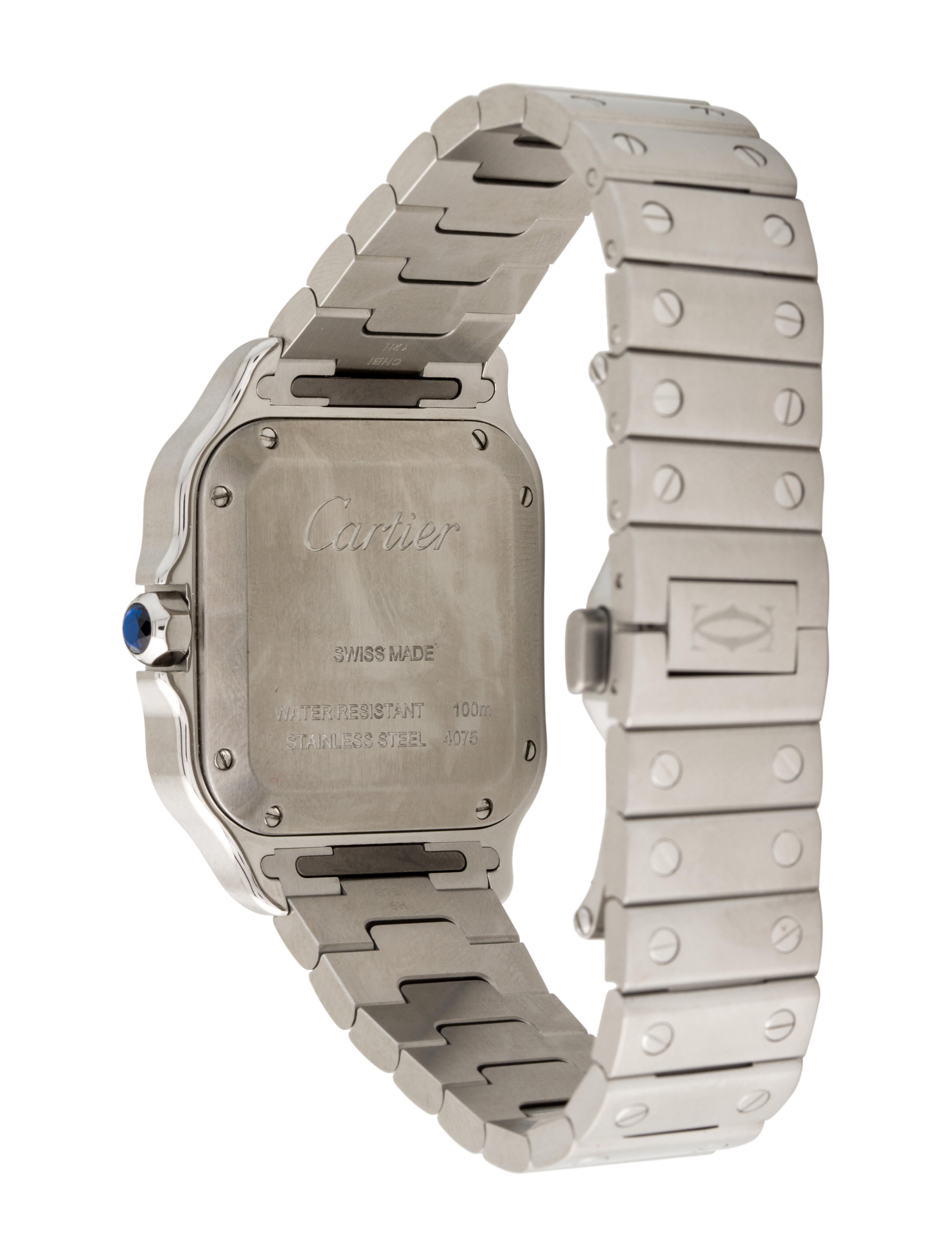 Cartier Santos de Cartier Watch - WSSA0029 | The RealReal