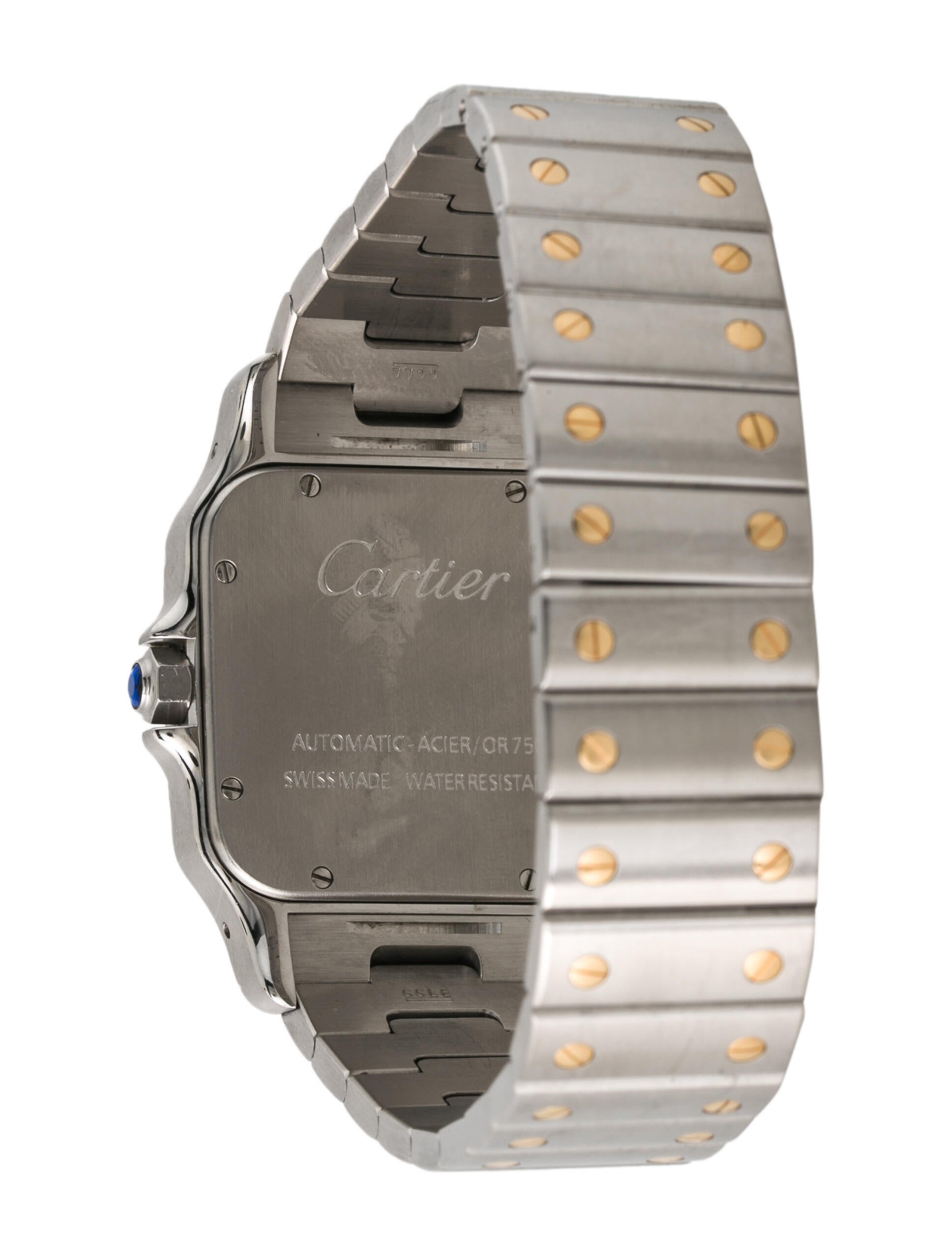 Cartier Santos de Cartier Galbée Watch - W20099C4 | The RealReal