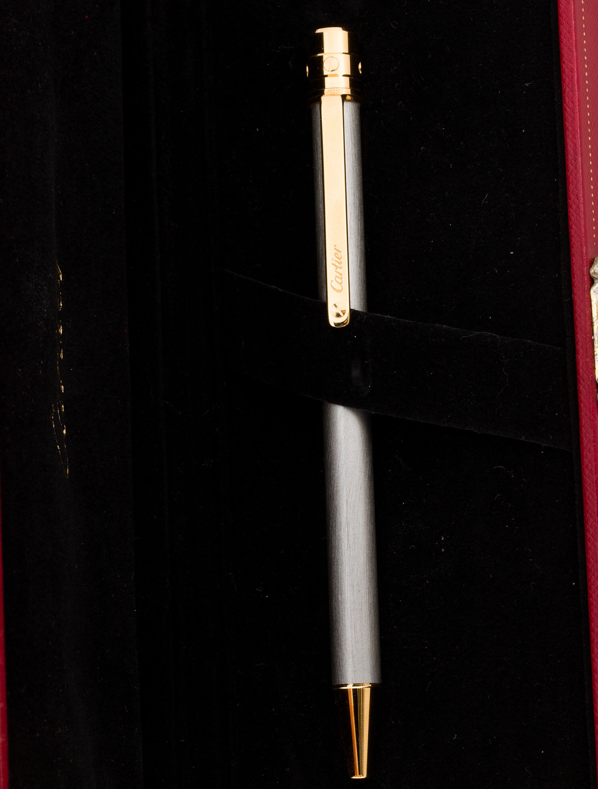 Cartier Santos De Cartier Ballpoint - Gold Books, Stationery & Pens ...