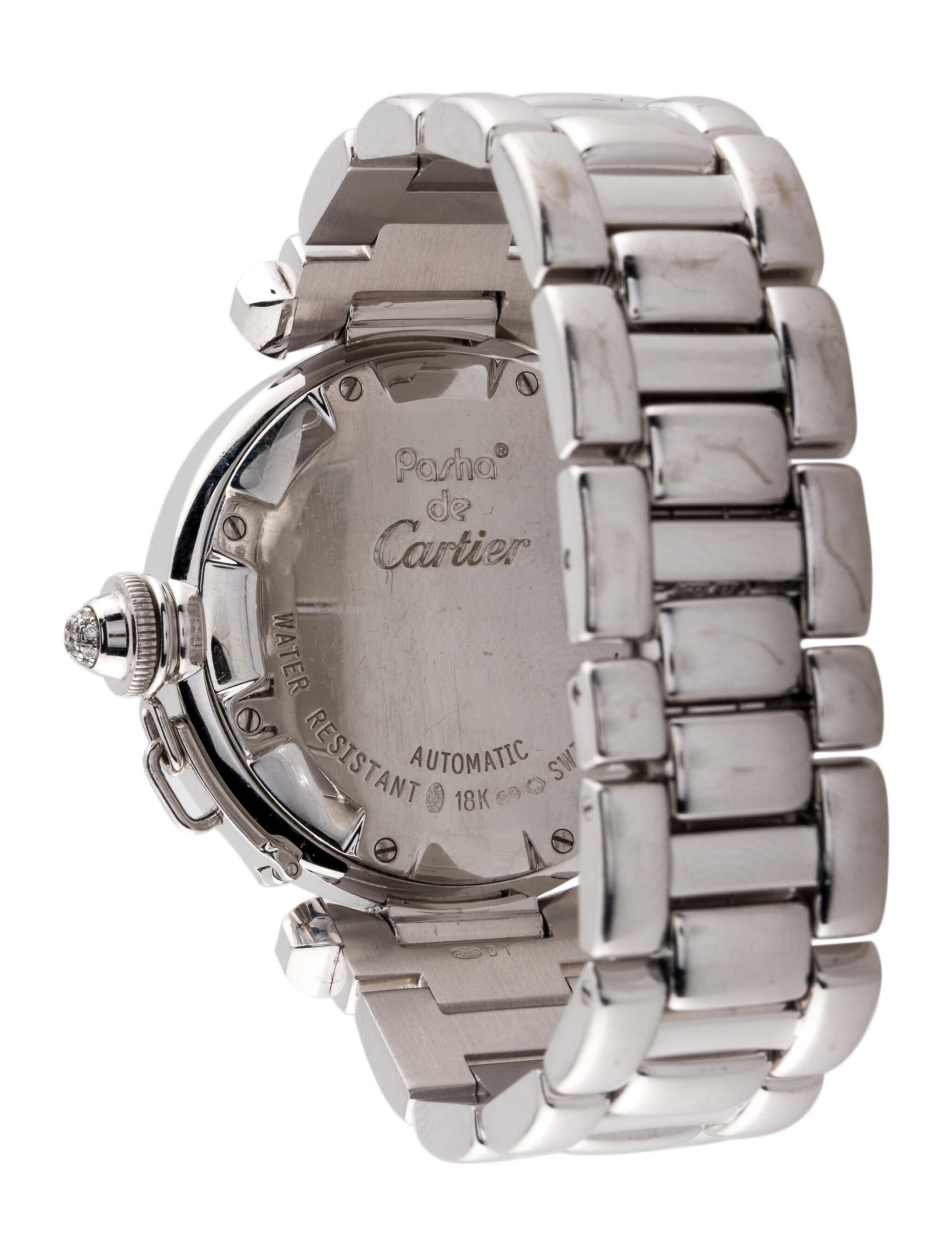 Cartier Pasha Grid de Cartier Watch - WJ11934G | The RealReal