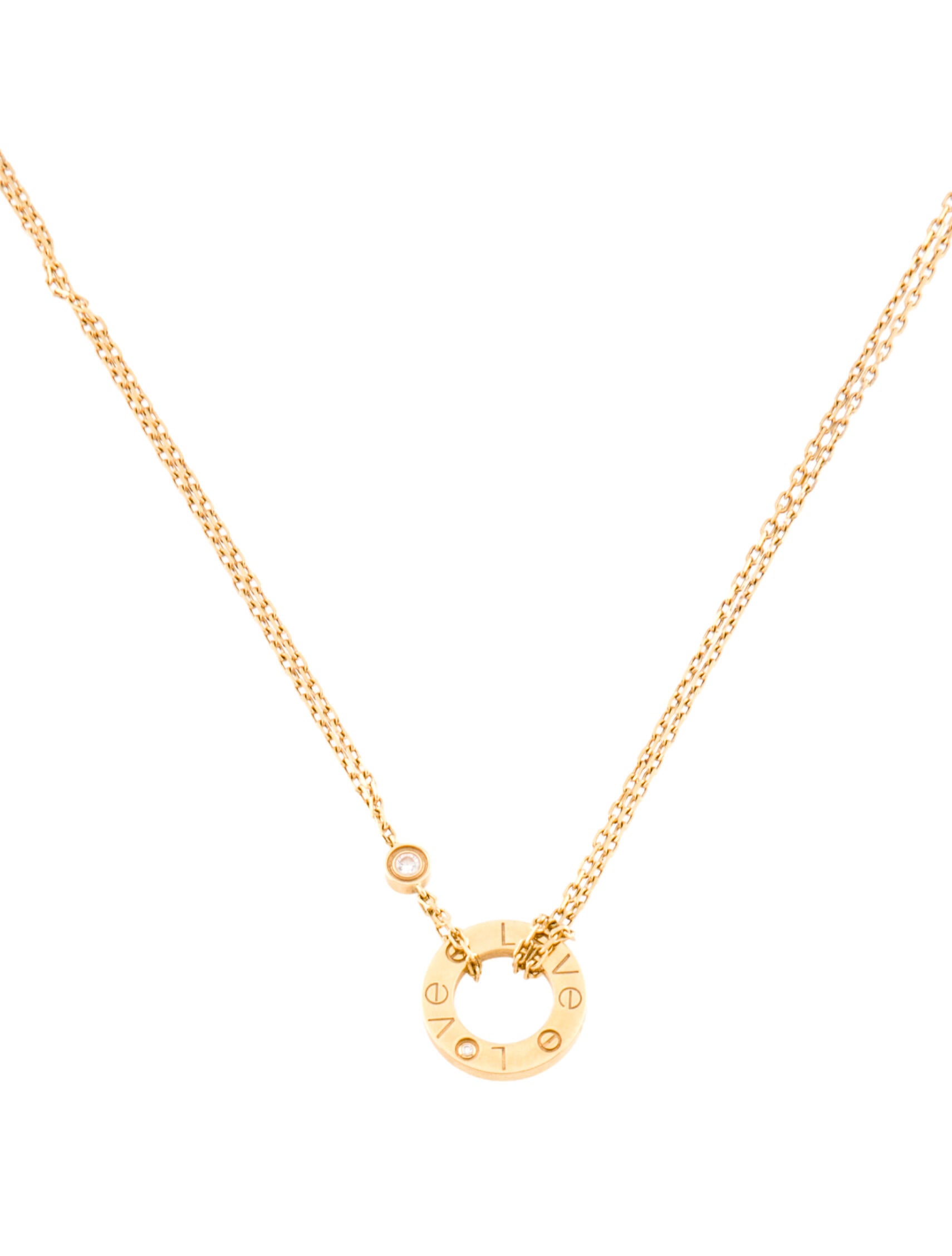 Cartier Heart of Cartier Pendant Necklace - 18K Yellow Gold Pendant ...