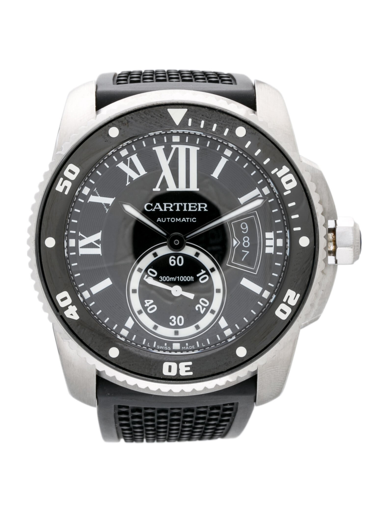 Cartier Calibre de Cartier Diver Watch - W7100055 | The RealReal