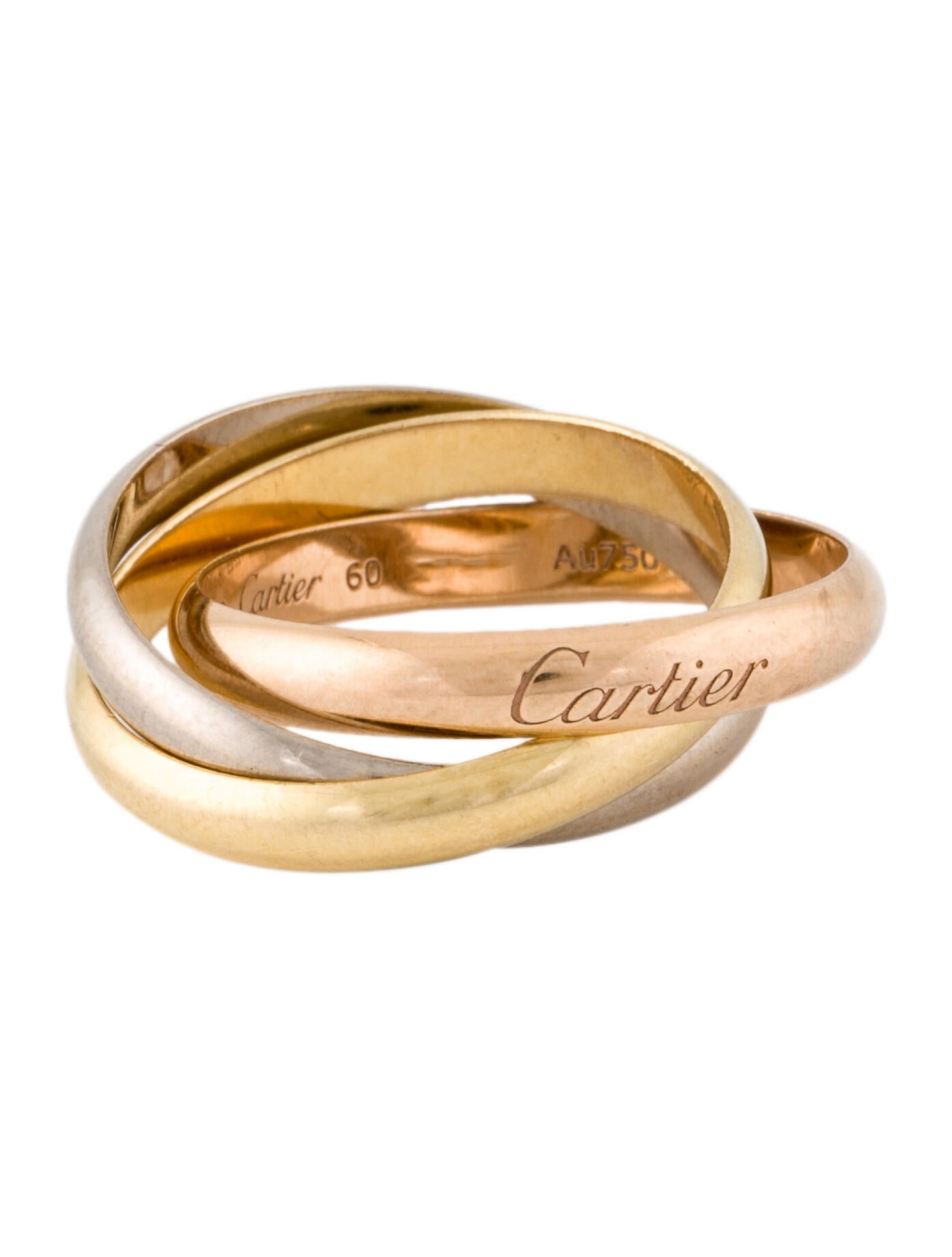 Cartier Classic Trinity Ring - Rolling Ring, Rings - CRT85826 | The ...