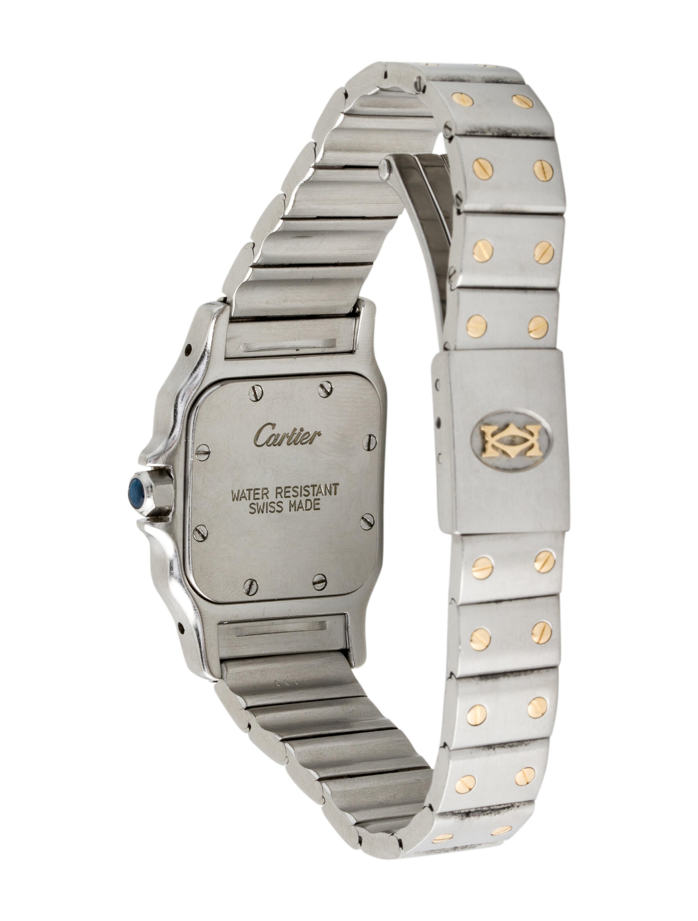Cartier Santos de Cartier Galbée Watch - W20012C4 | The RealReal