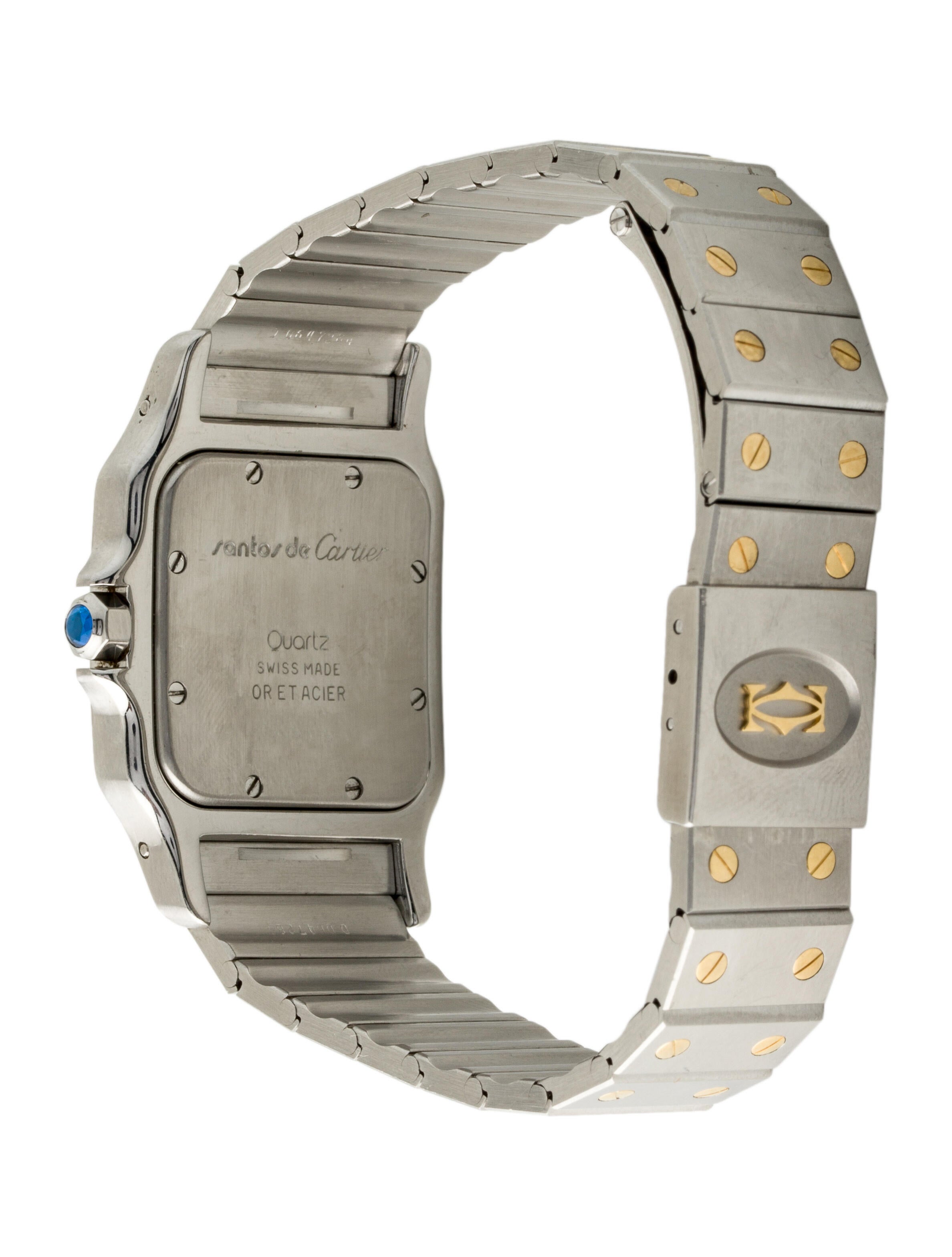 Cartier Santos de Cartier Galbée Watch - W20011C4 | The RealReal