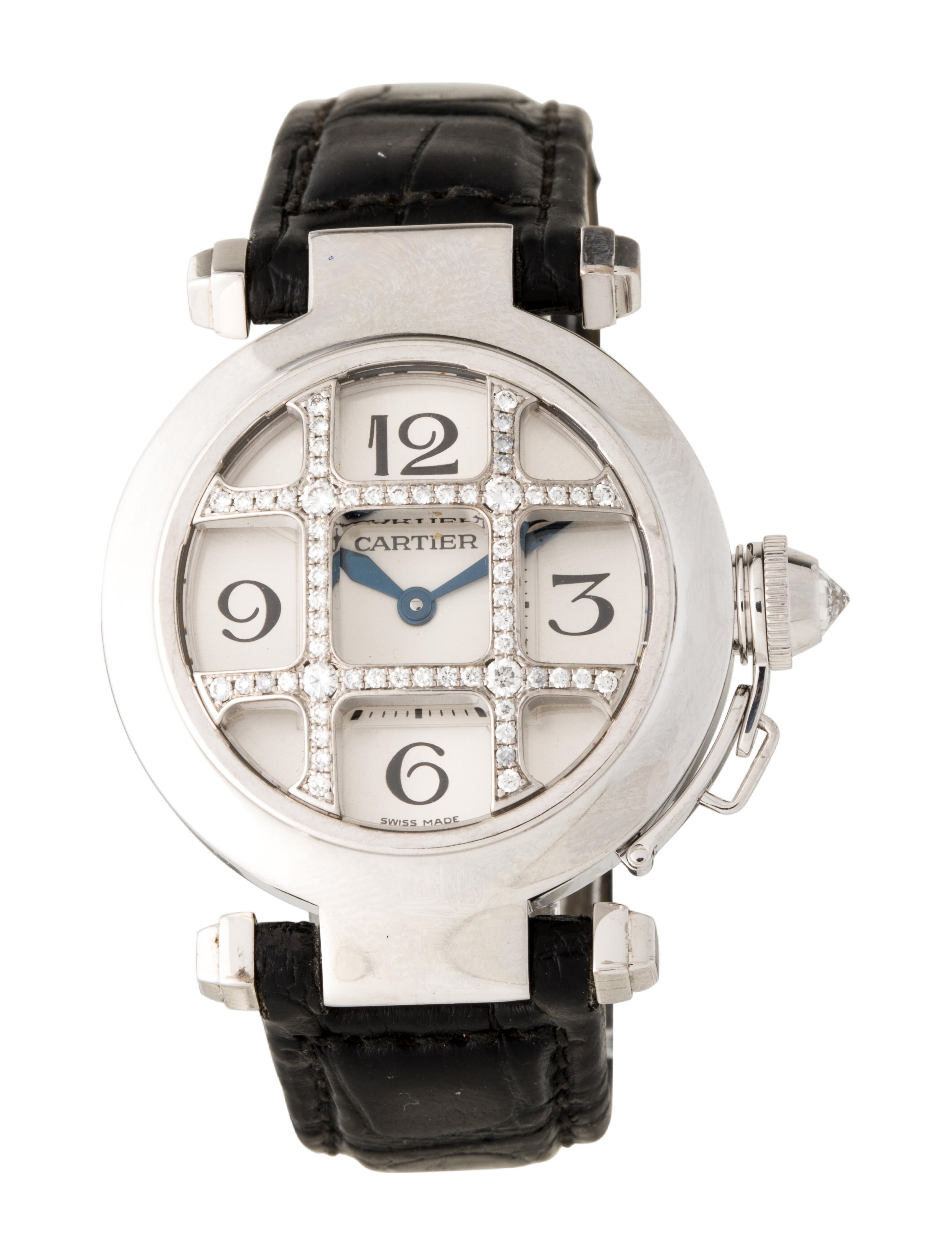 Cartier Pasha Grid de Cartier Watch - WJ11932G | The RealReal