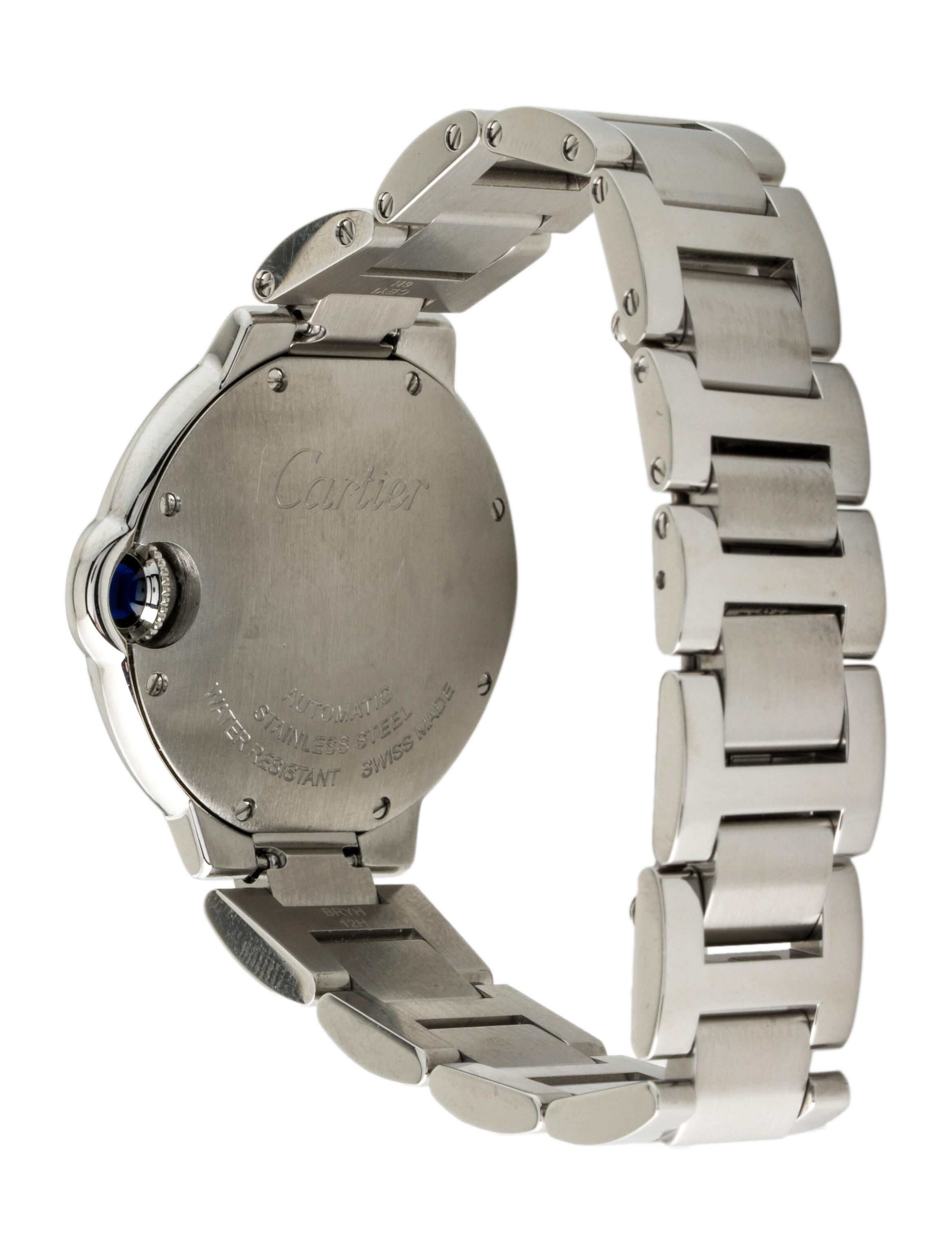 Cartier Ballon Bleu de Cartier Watch - 3489 / W6920100 | The RealReal