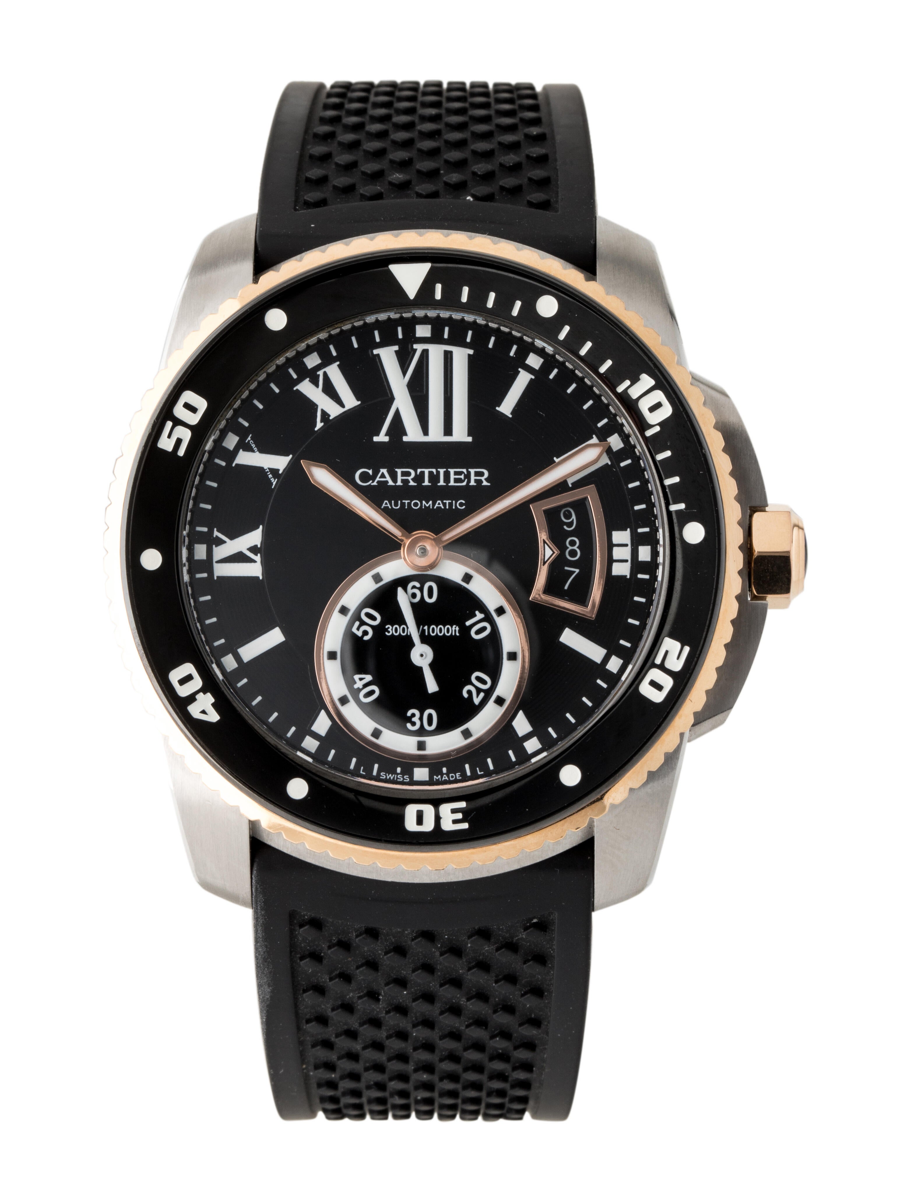 Cartier Calibre de Cartier Diver Watch - W7100055 | The RealReal