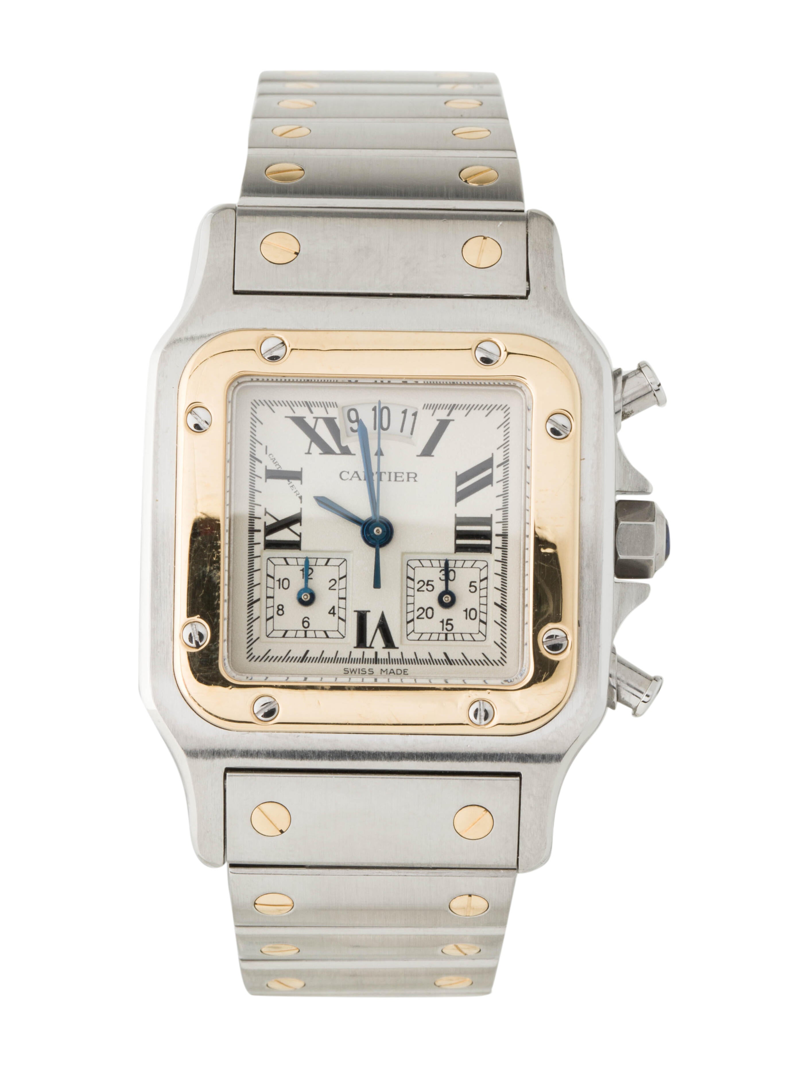 Cartier Santos de Cartier Galbée Watch - W20060D6 | The RealReal