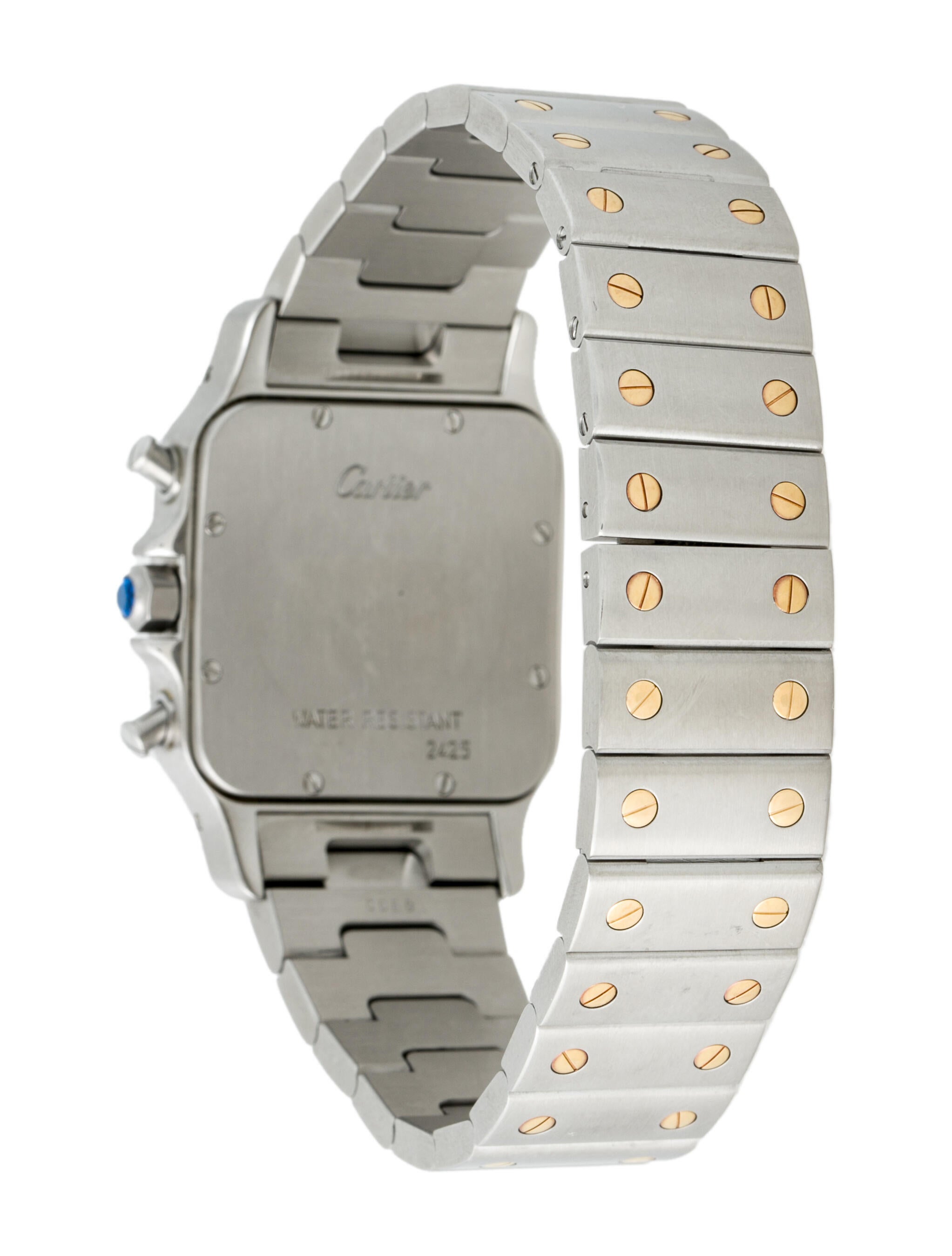 Cartier Santos de Cartier Galbée Chronoreflex Watch - W20042C4 | The ...