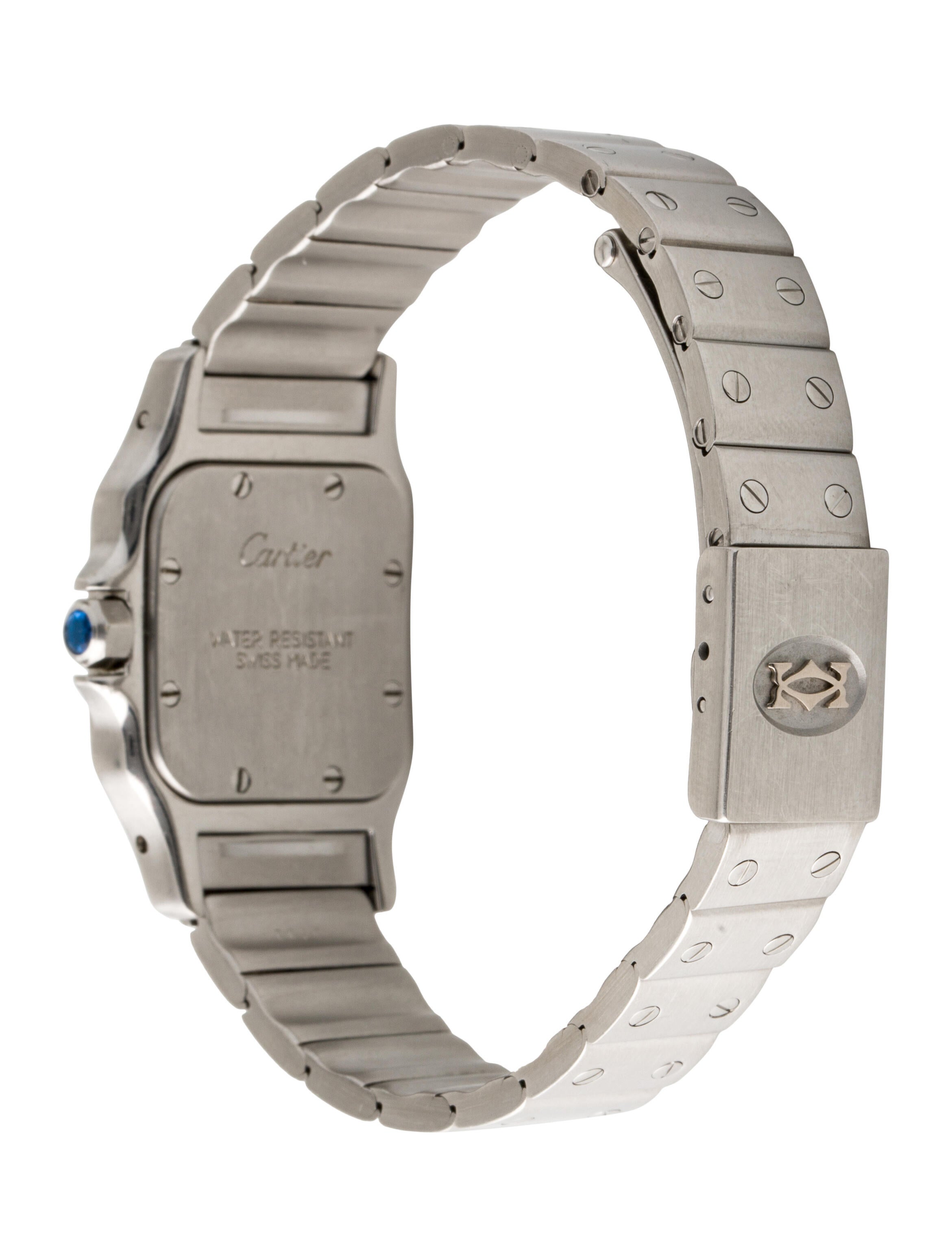 Cartier Santos de Cartier Galbée Watch - W20056D6 | The RealReal