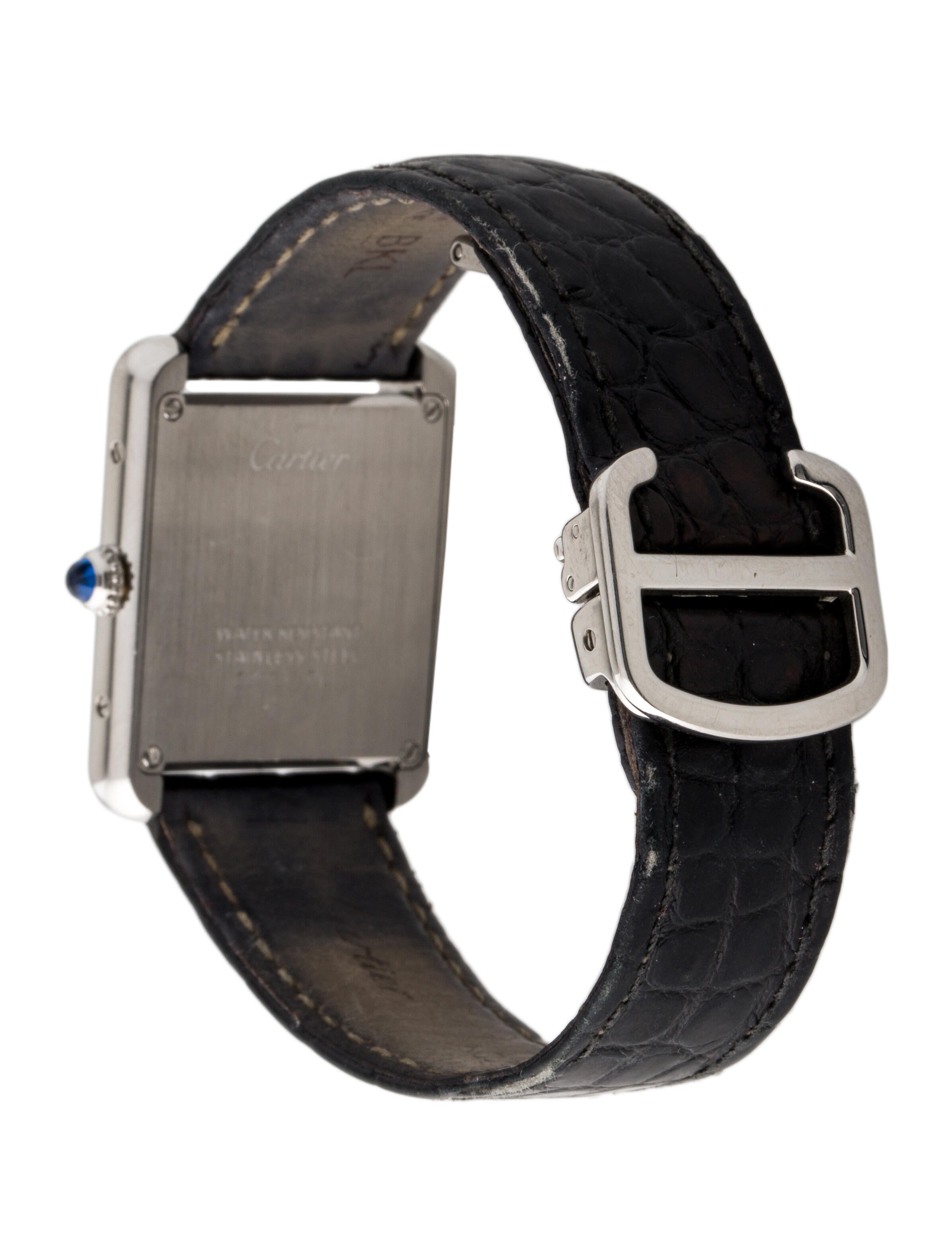 Cartier Tank Solo Watch - W1018255 | The RealReal