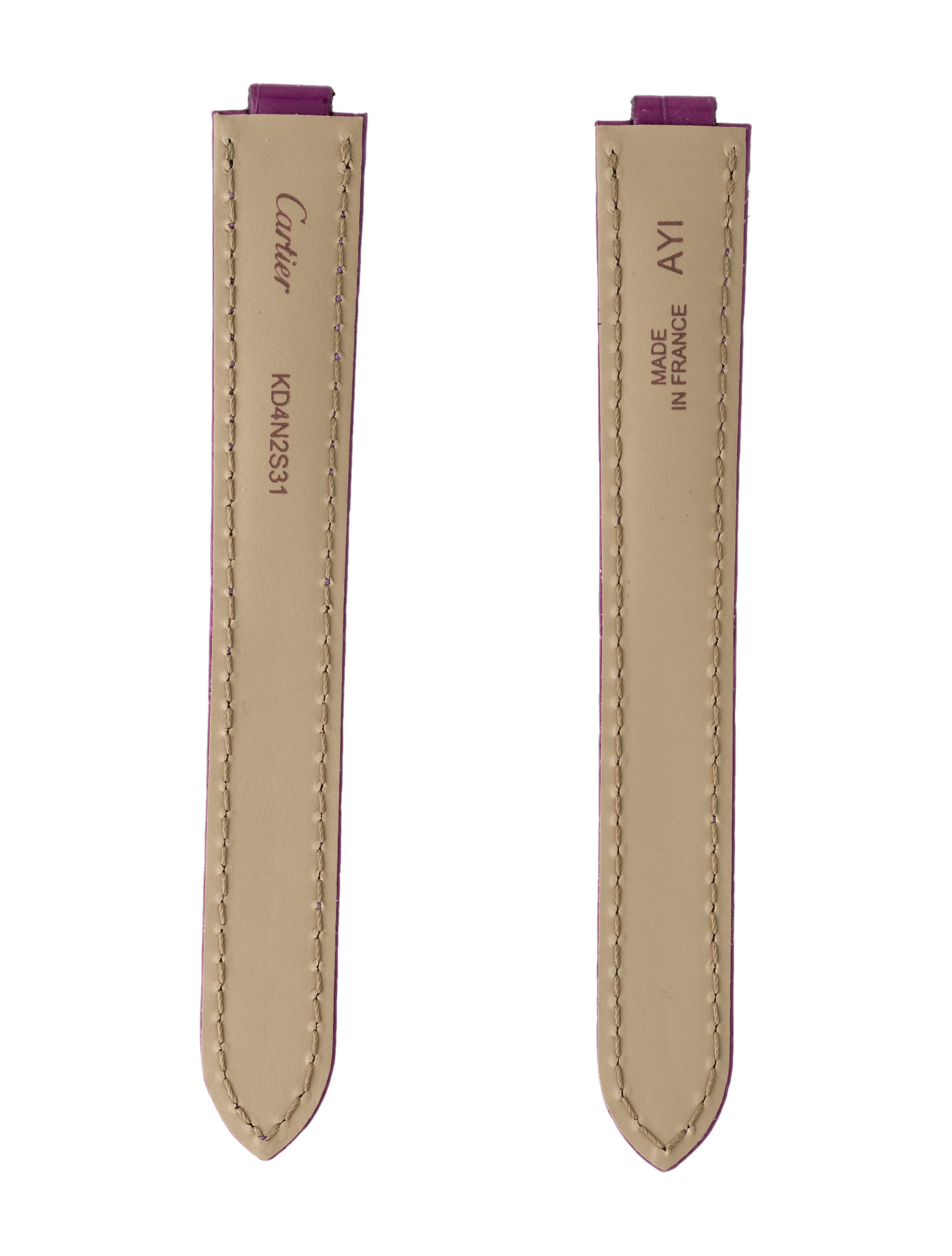 Cartier 16mm x 14mm Alligator Watch Strap for Ballon Bleu Double ...