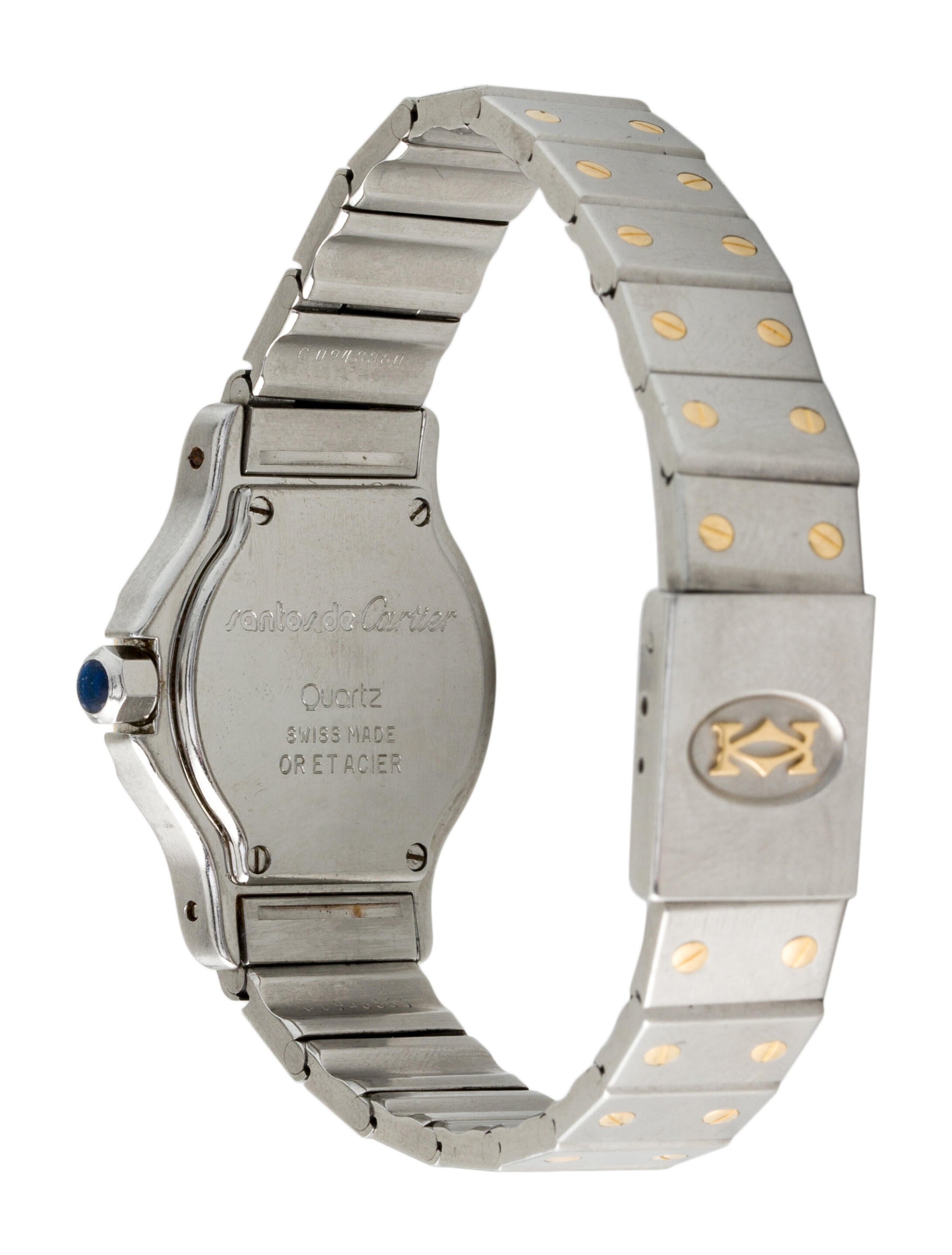 Cartier Santos Octagon Watch - 187903 | The RealReal