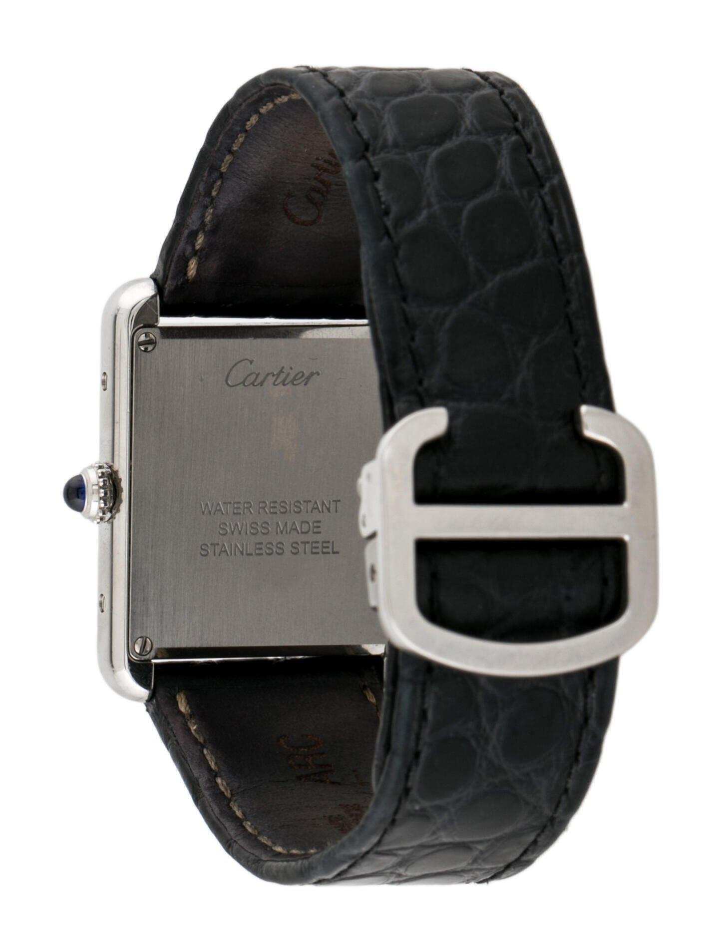Cartier Tank Solo Watch - 3170 / W5200005 | The RealReal