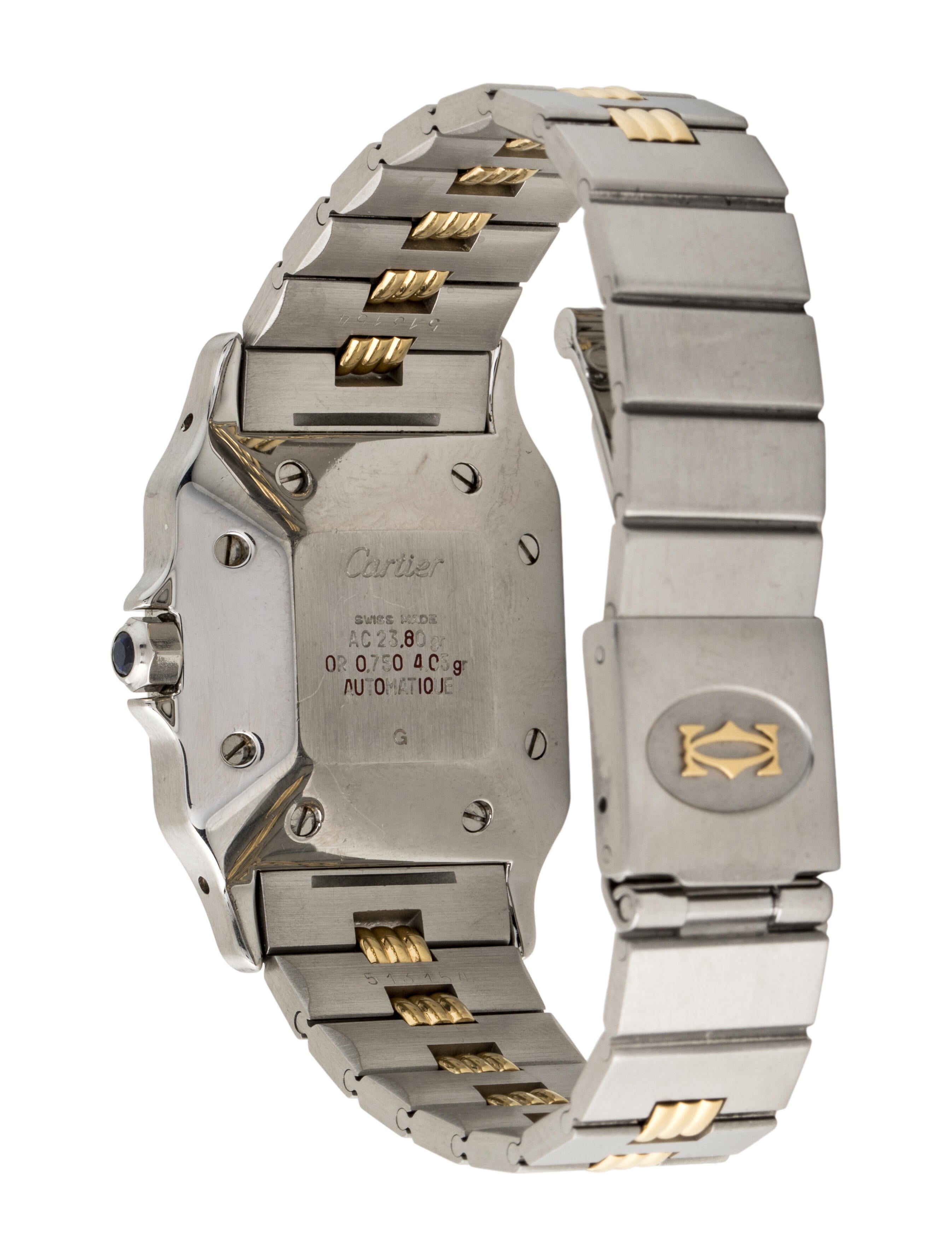 Cartier Santos de Cartier Galbée Watch - 1172961 | The RealReal