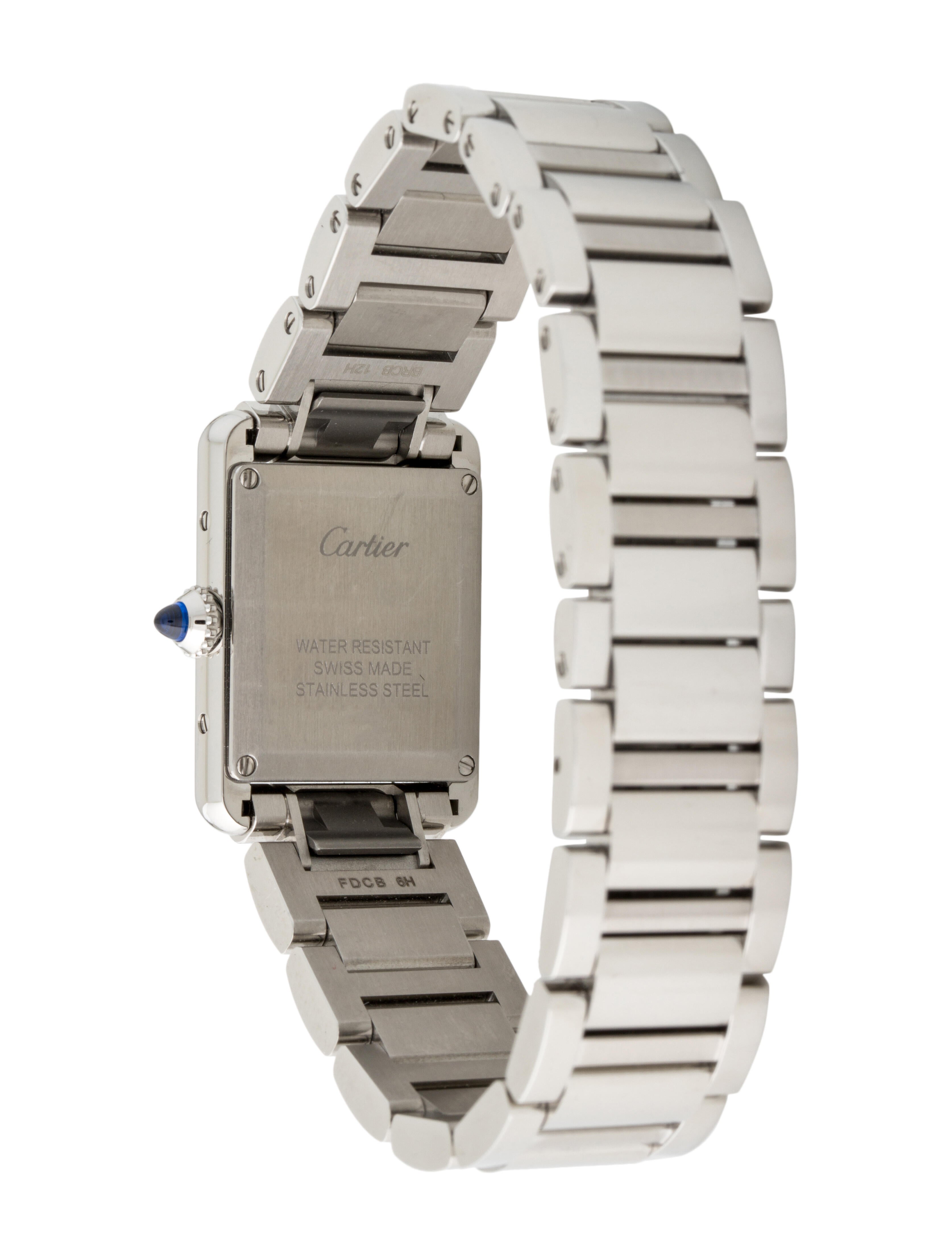 Cartier Tank Must Watch - WSTA0051 | The RealReal